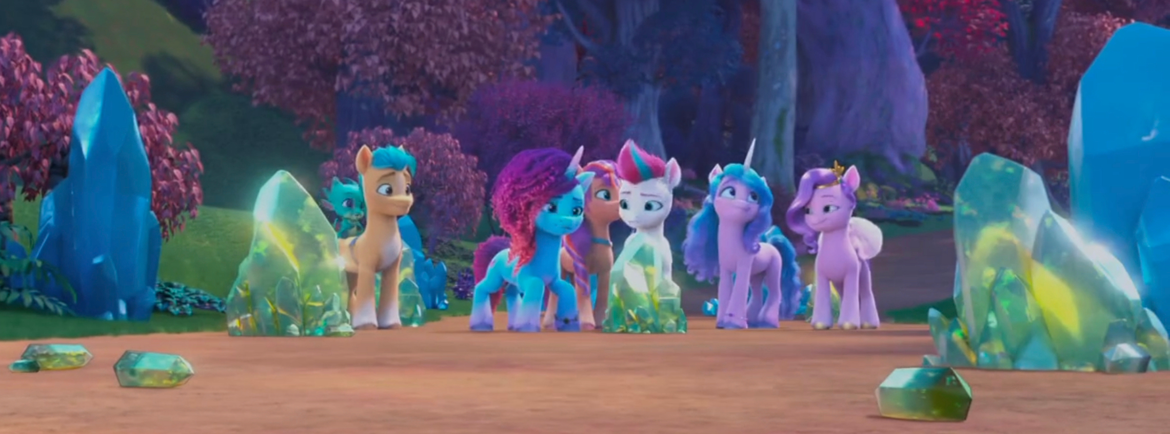 #3208053 - safe, edit, edited screencap, screencap, hitch trailblazer, izzy moonbow, misty ...