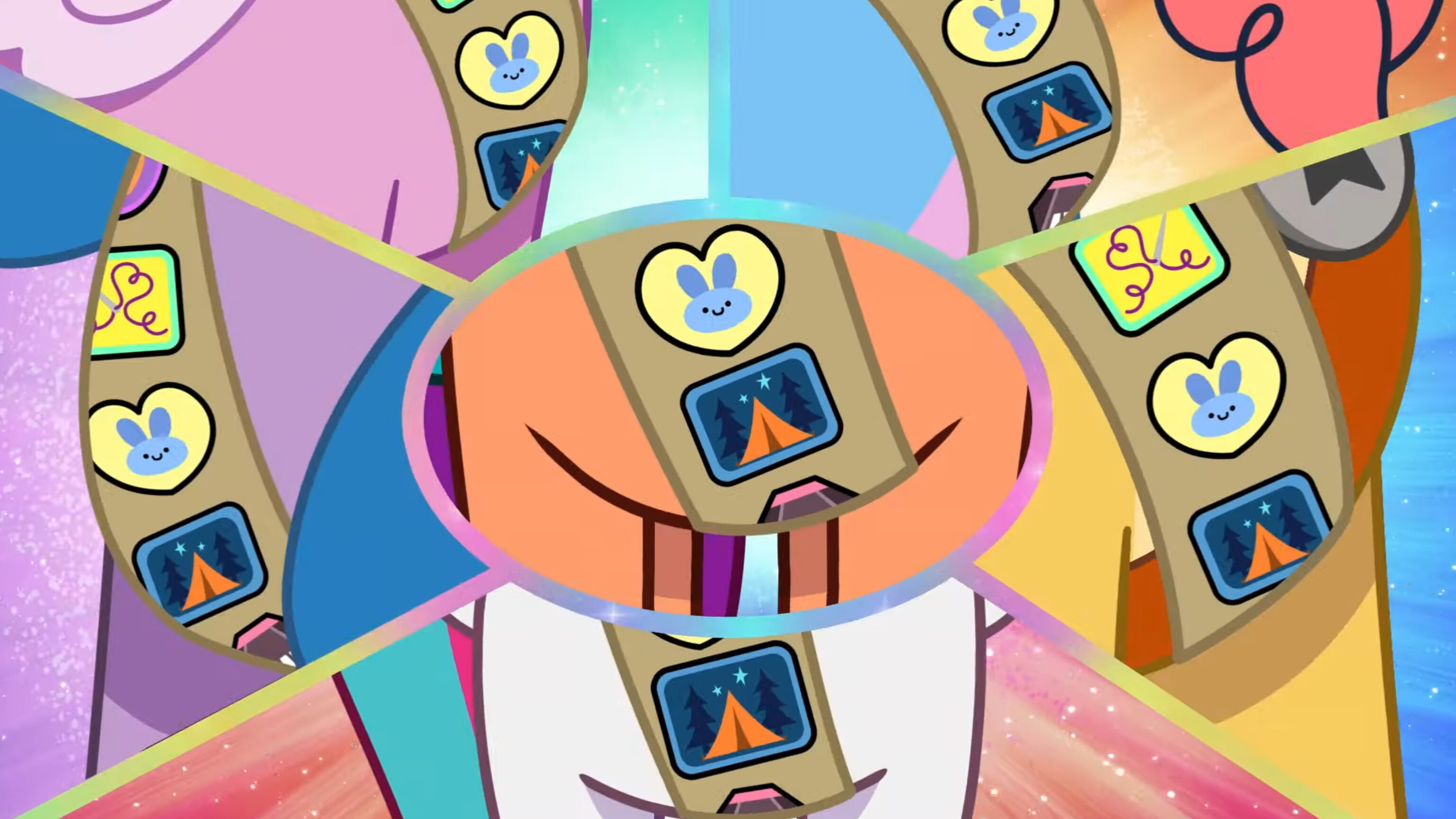 #3208267 - safe, screencap, hitch trailblazer, izzy moonbow, misty ...