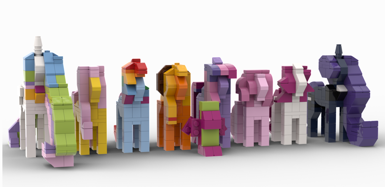 #3208658 - safe, artist:otl crafts, applejack, fluttershy, pinkie pie ...