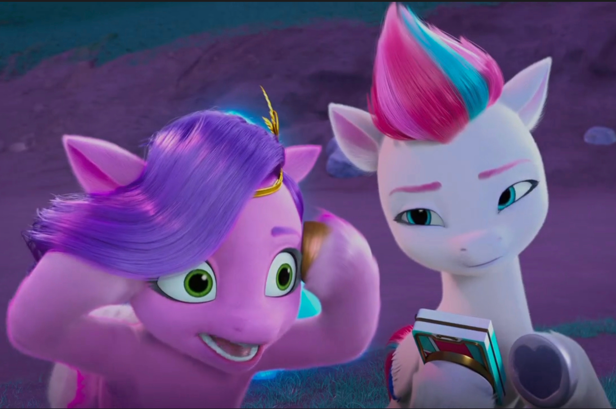 #3208678 - safe, screencap, pipp petals, zipp storm, family trees, g5 ...