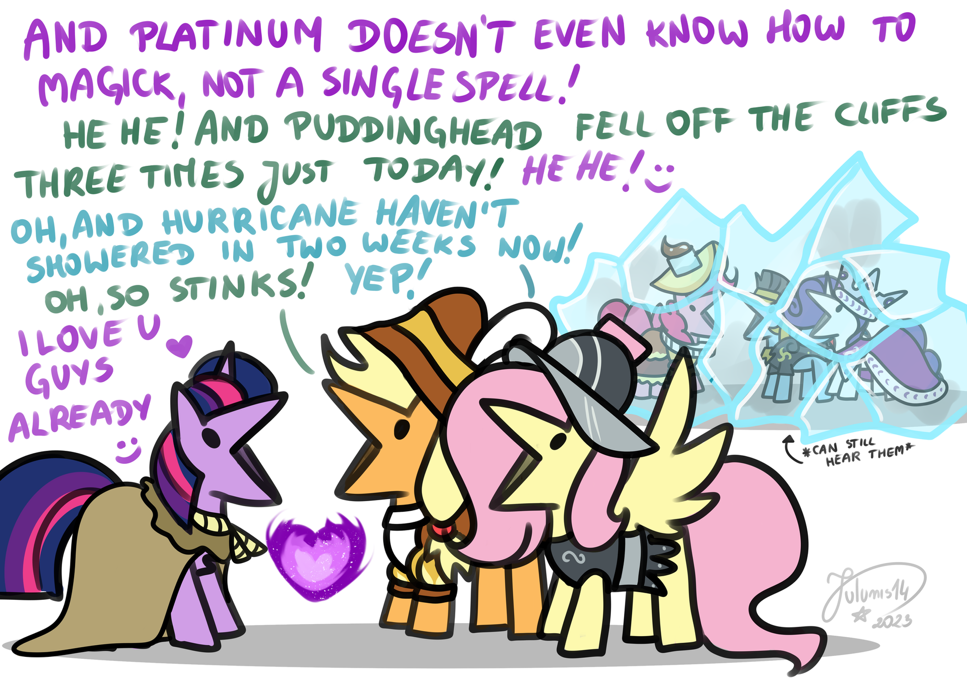 #3196223 - safe, artist:julunis14, applejack, chancellor puddinghead ...