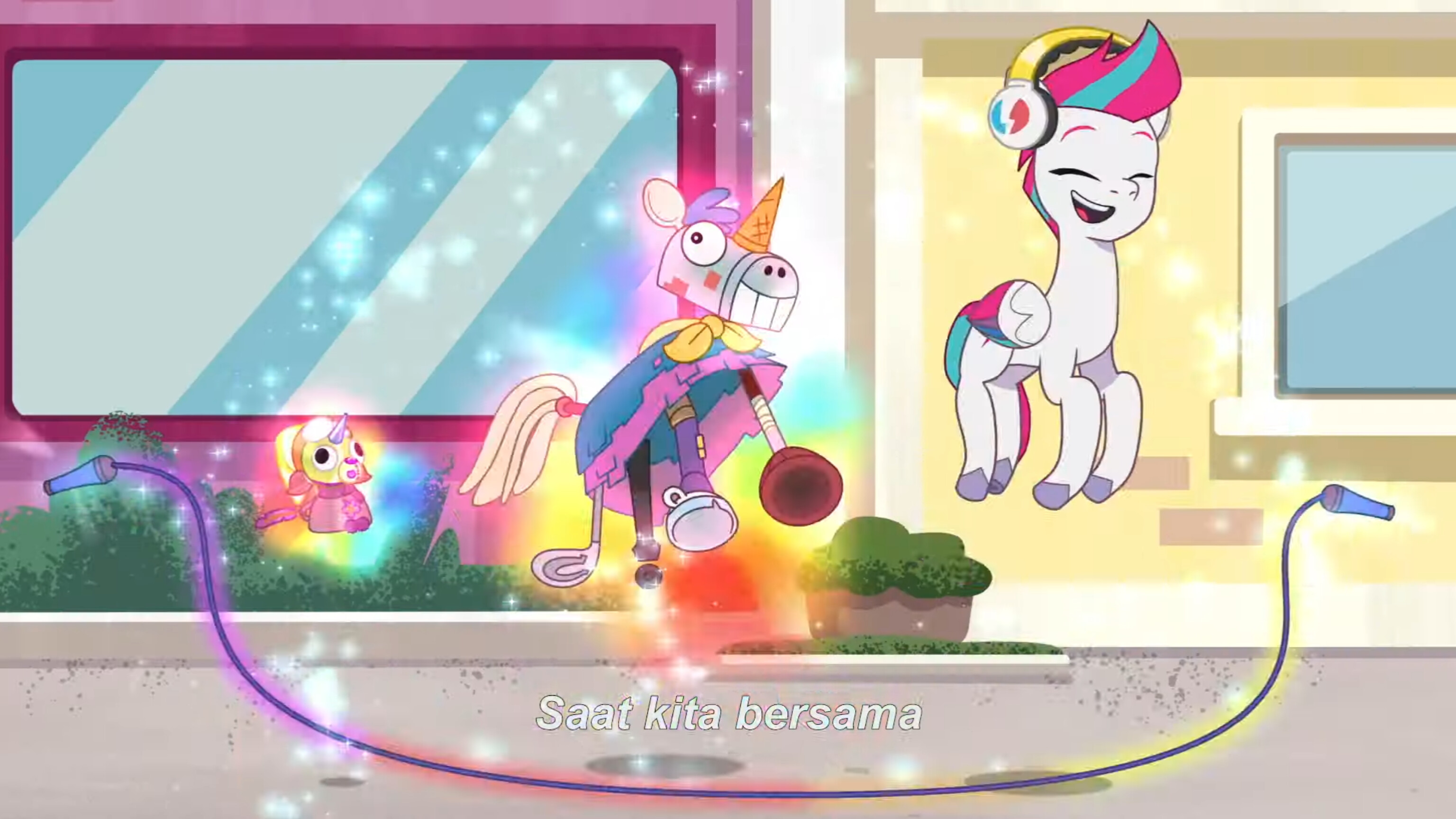 #3278485 - safe, screencap, madame taffytail, señor butterscotch, zipp ...