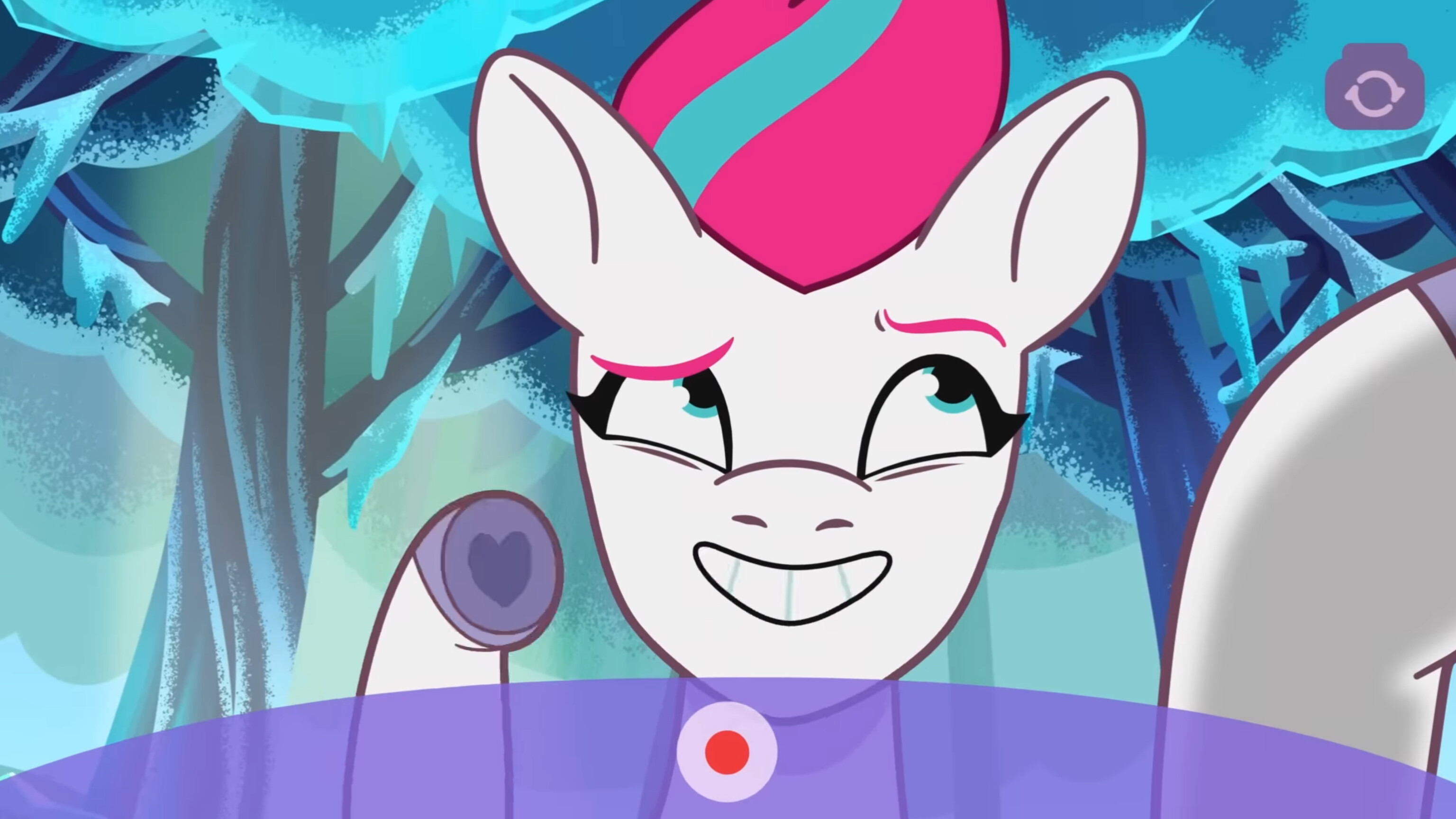 #3279795 - safe, screencap, zipp storm, pegasus, pony, g5, icy prints ...