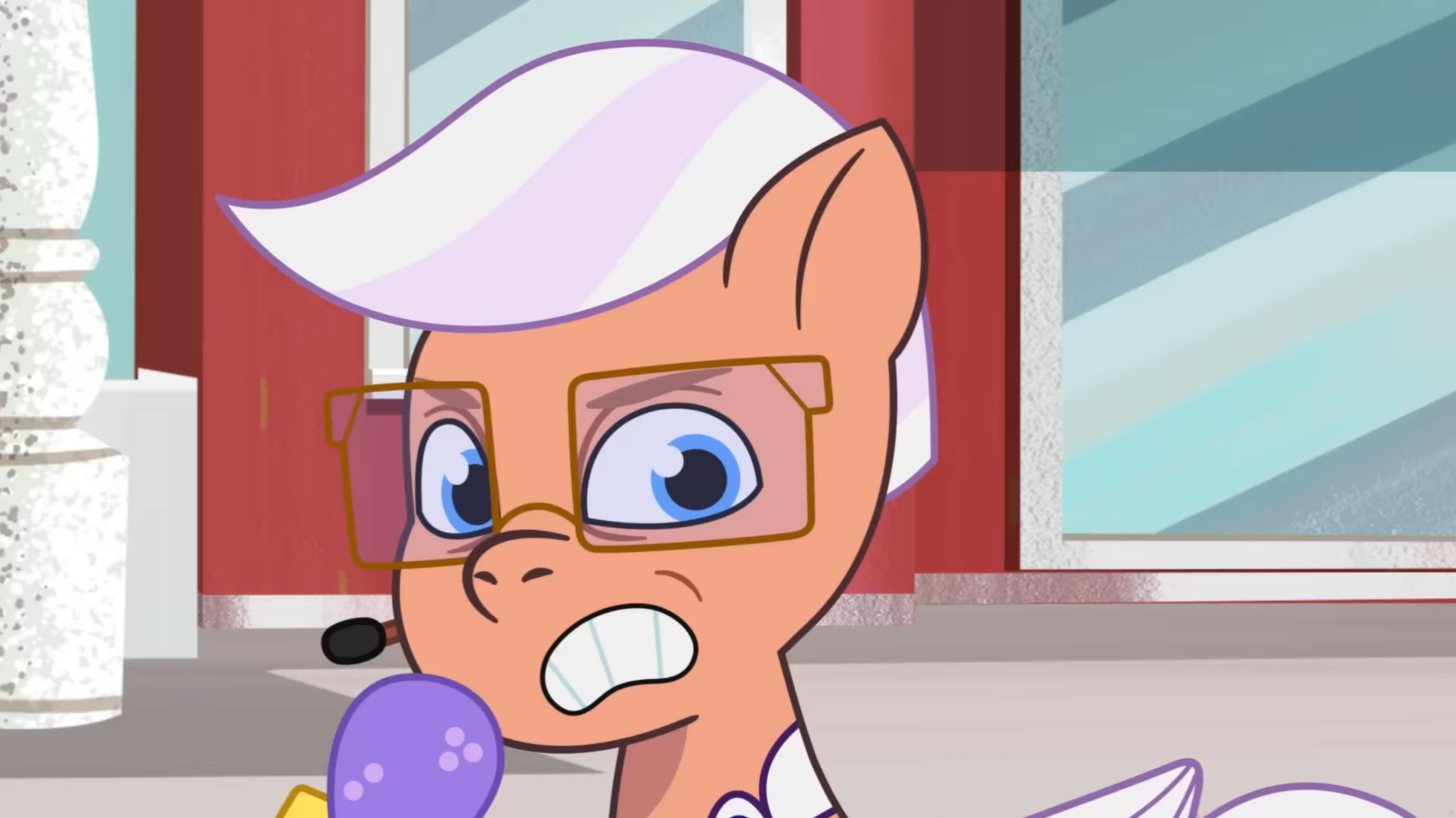 #3281092 - safe, screencap, skye silver, pegasus, pony, g5, icy prints ...