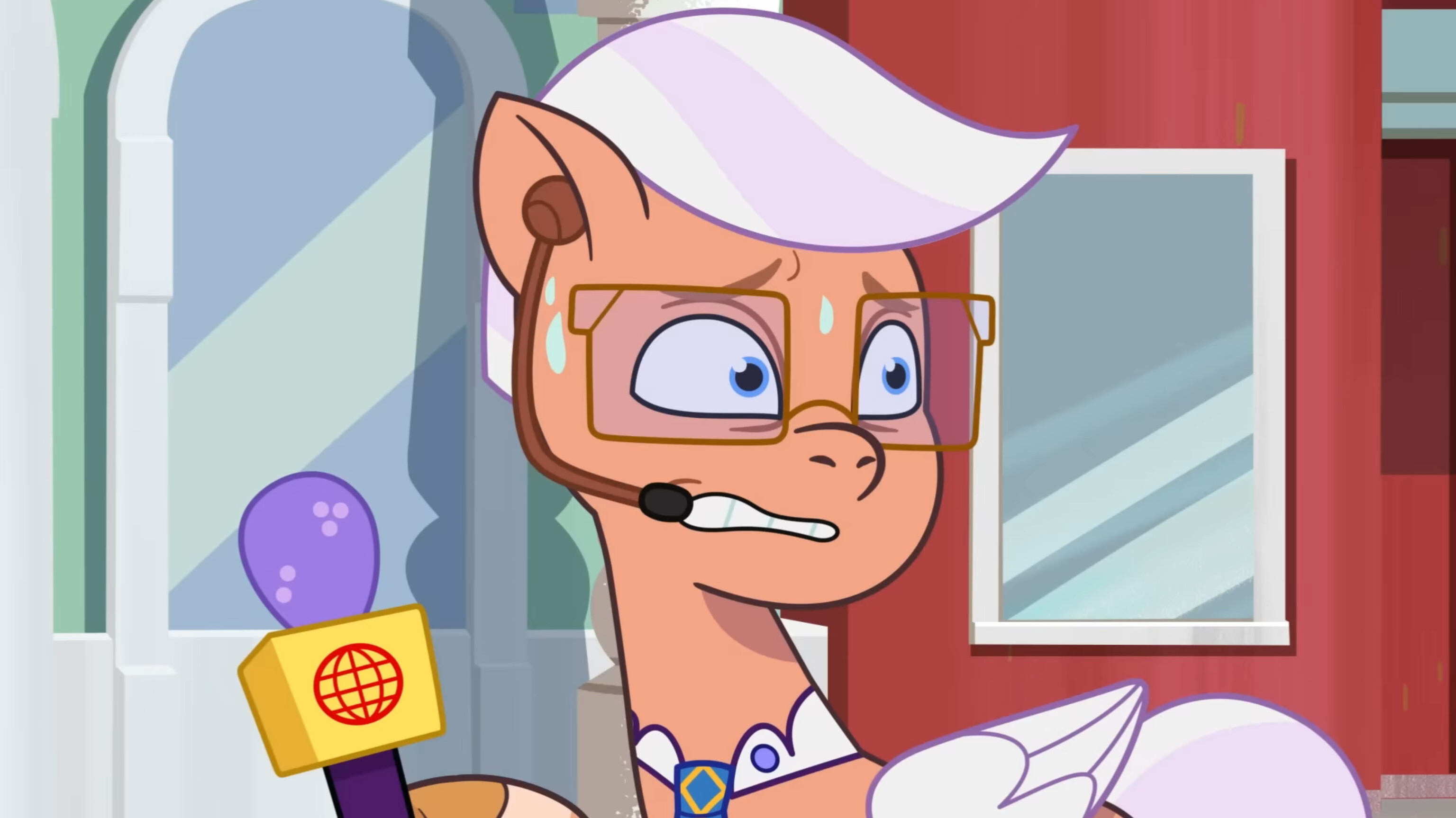 #3281139 - safe, screencap, skye silver, pegasus, pony, g5, icy prints ...