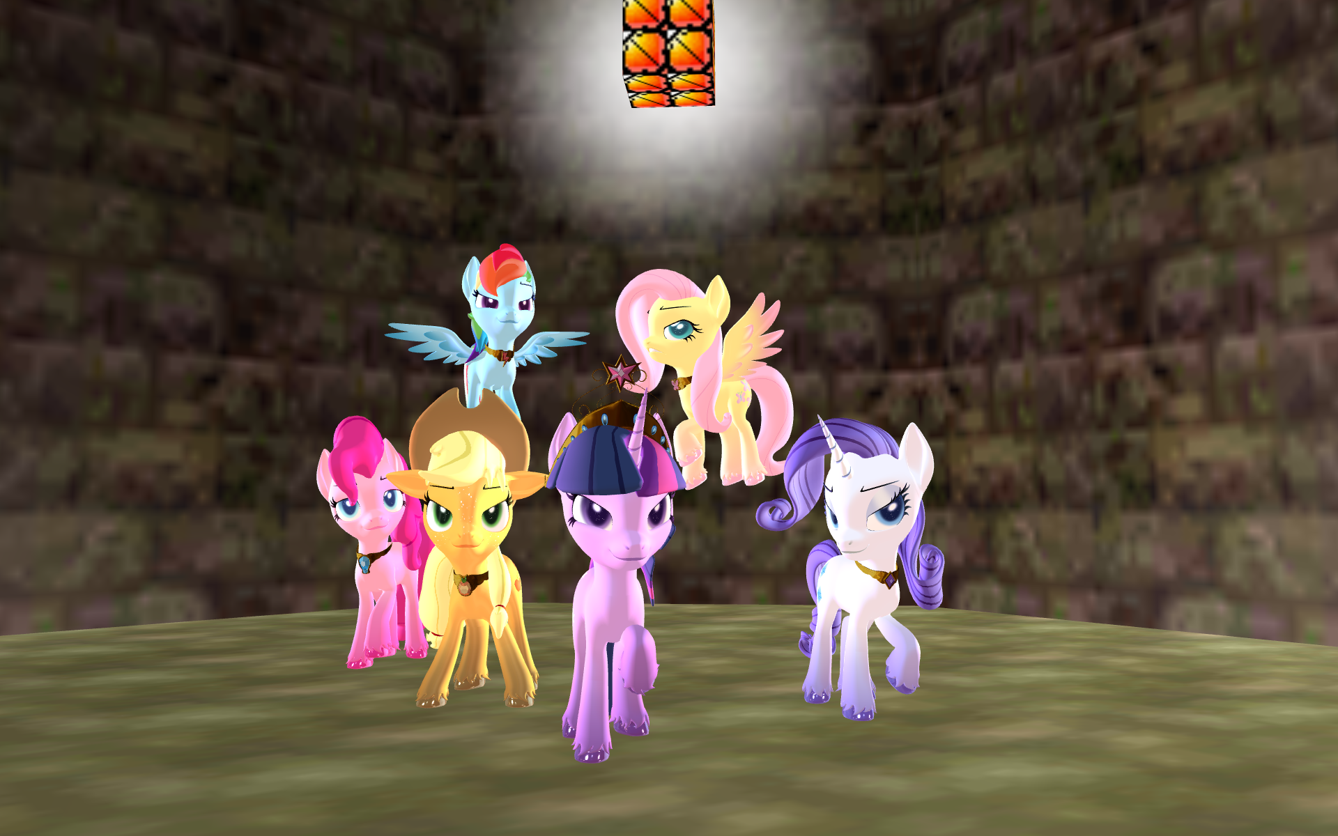 #3281964 - safe, artist:puzzlshield2, applejack, fluttershy, pinkie pie ...