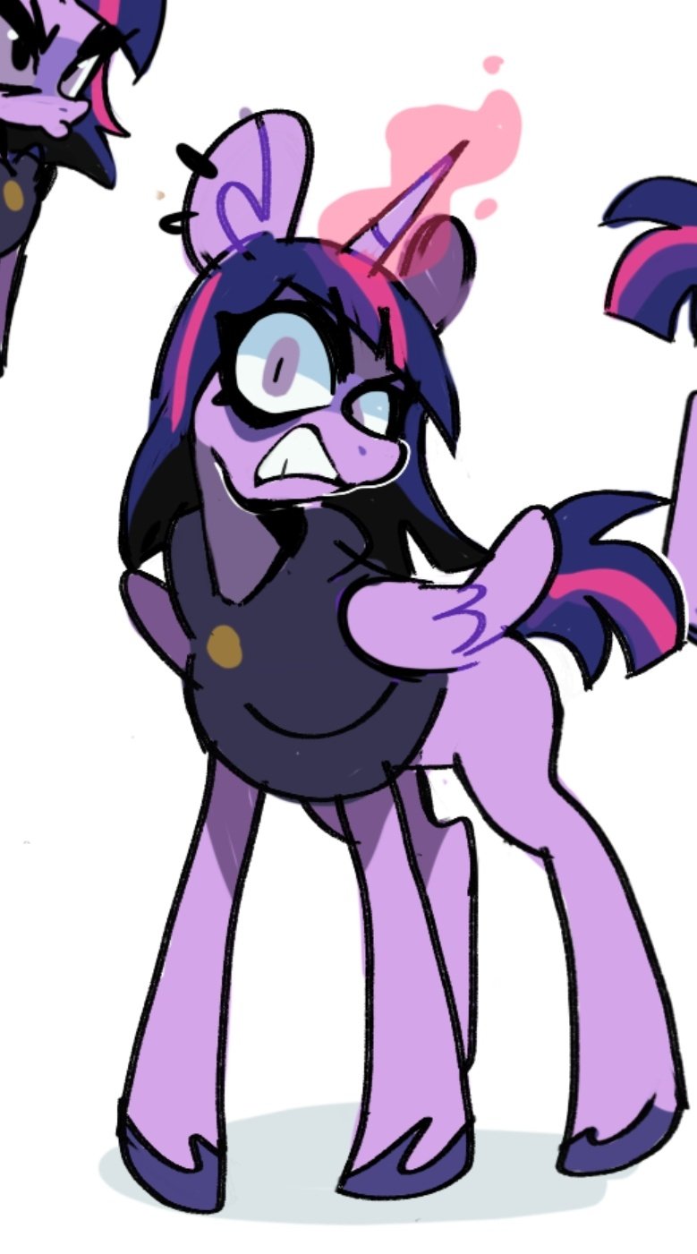 #3282276 - safe, artist:yen00280, twilight sparkle, alicorn, pony, g4, angry, clothes, female ...