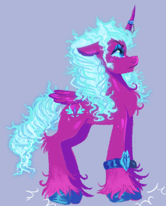 #3283841 - safe, artist:kreeeeeez, opaline arcana, alicorn, pony, g5 ...