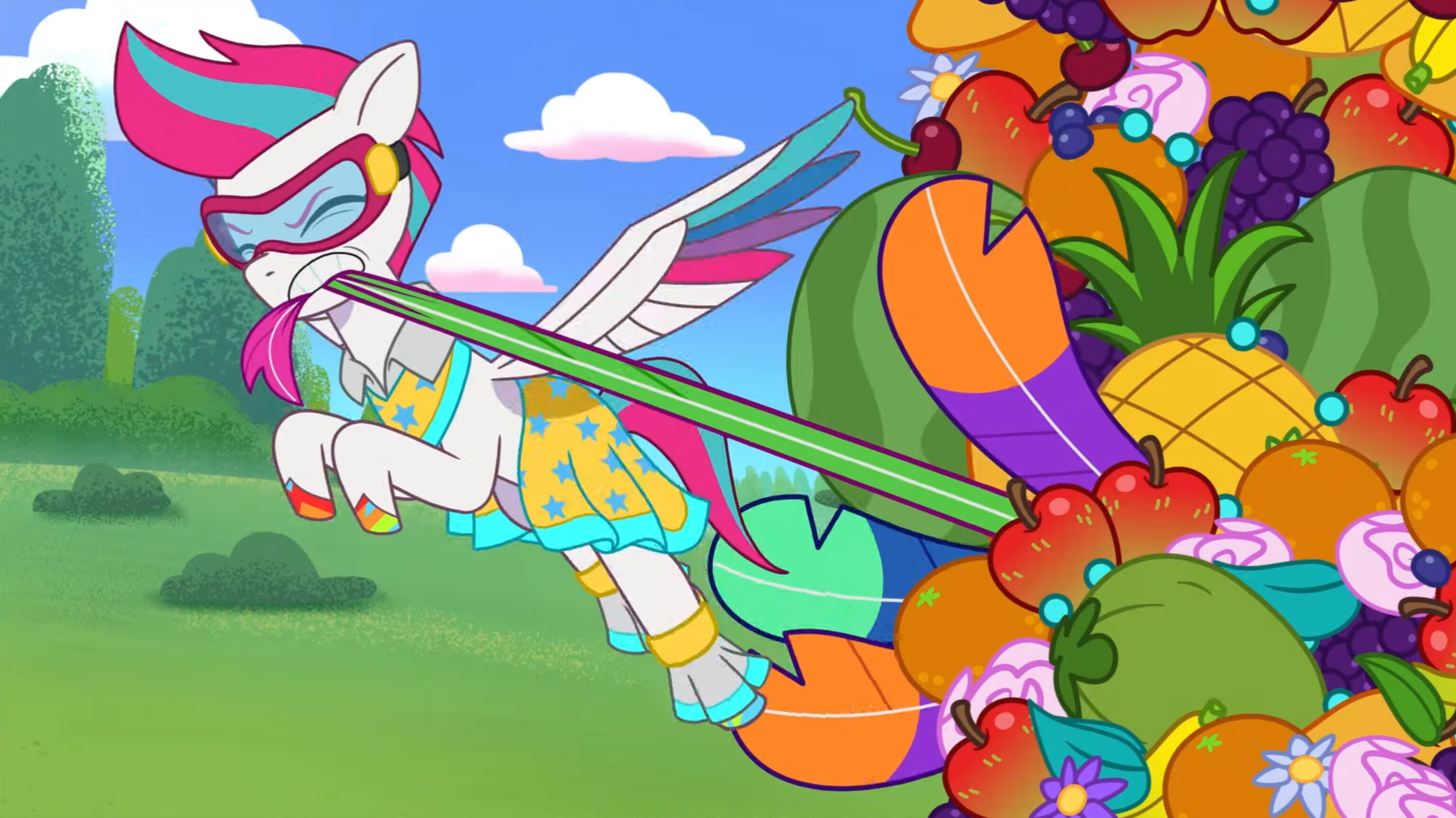 #3284749 - safe, screencap, zipp storm, pegasus, pony, g5, heavy is the ...