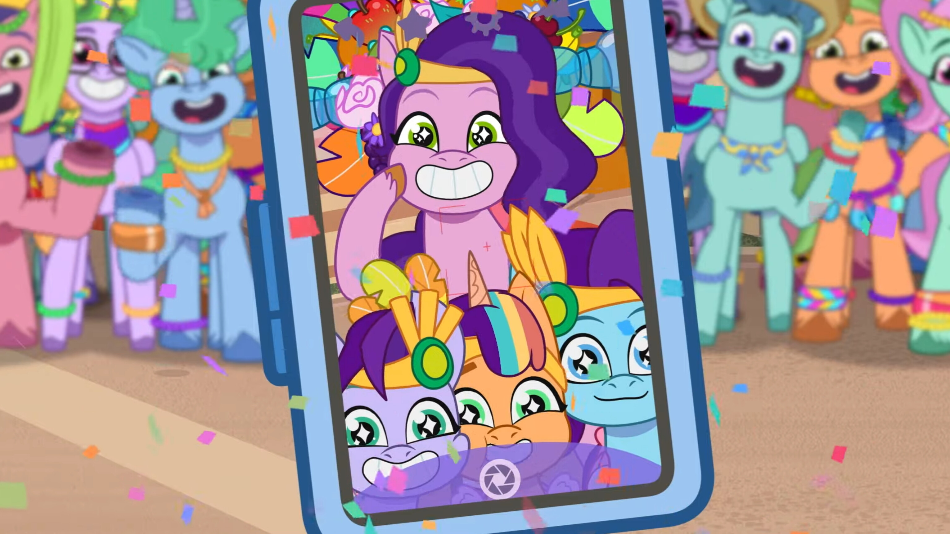 #3285850 - safe, screencap, glory (g5), peach fizz, pipp petals ...