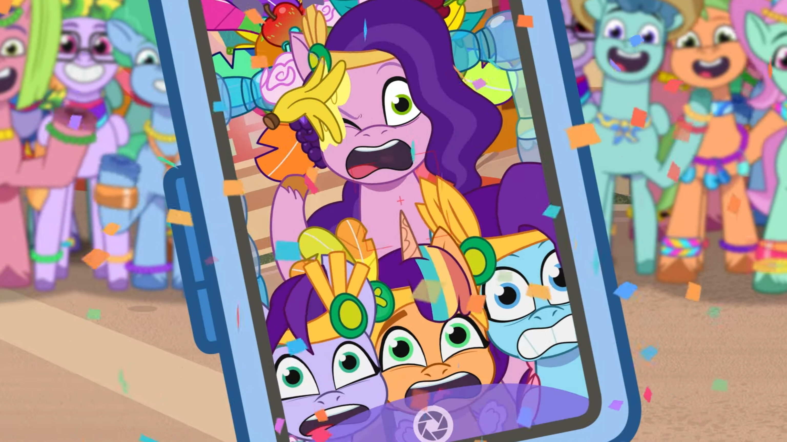 #3285852 - safe, screencap, glory (g5), peach fizz, pipp petals ...