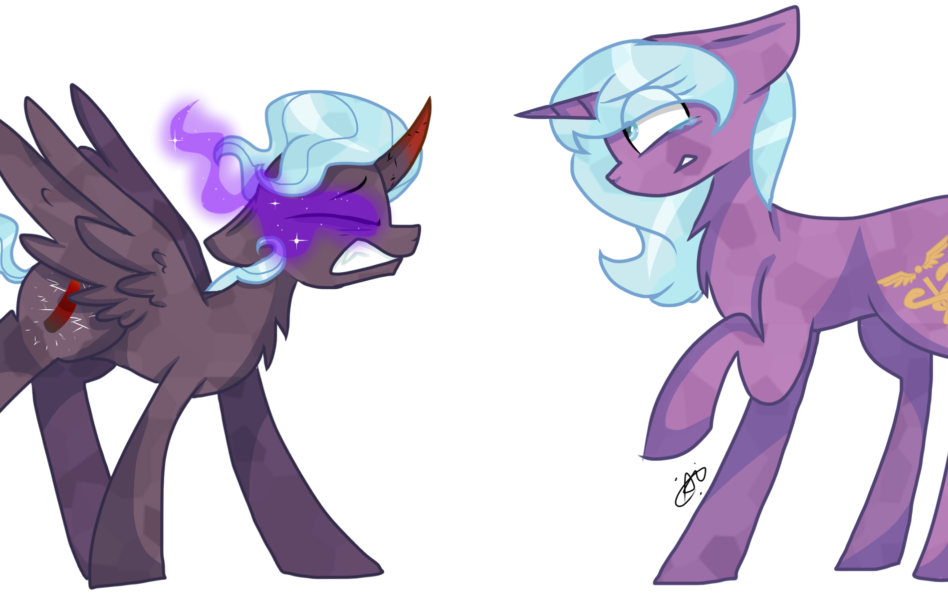 #3286066 - safe, artist:gallantserver, radiant hope, oc, oc:penumbra ...