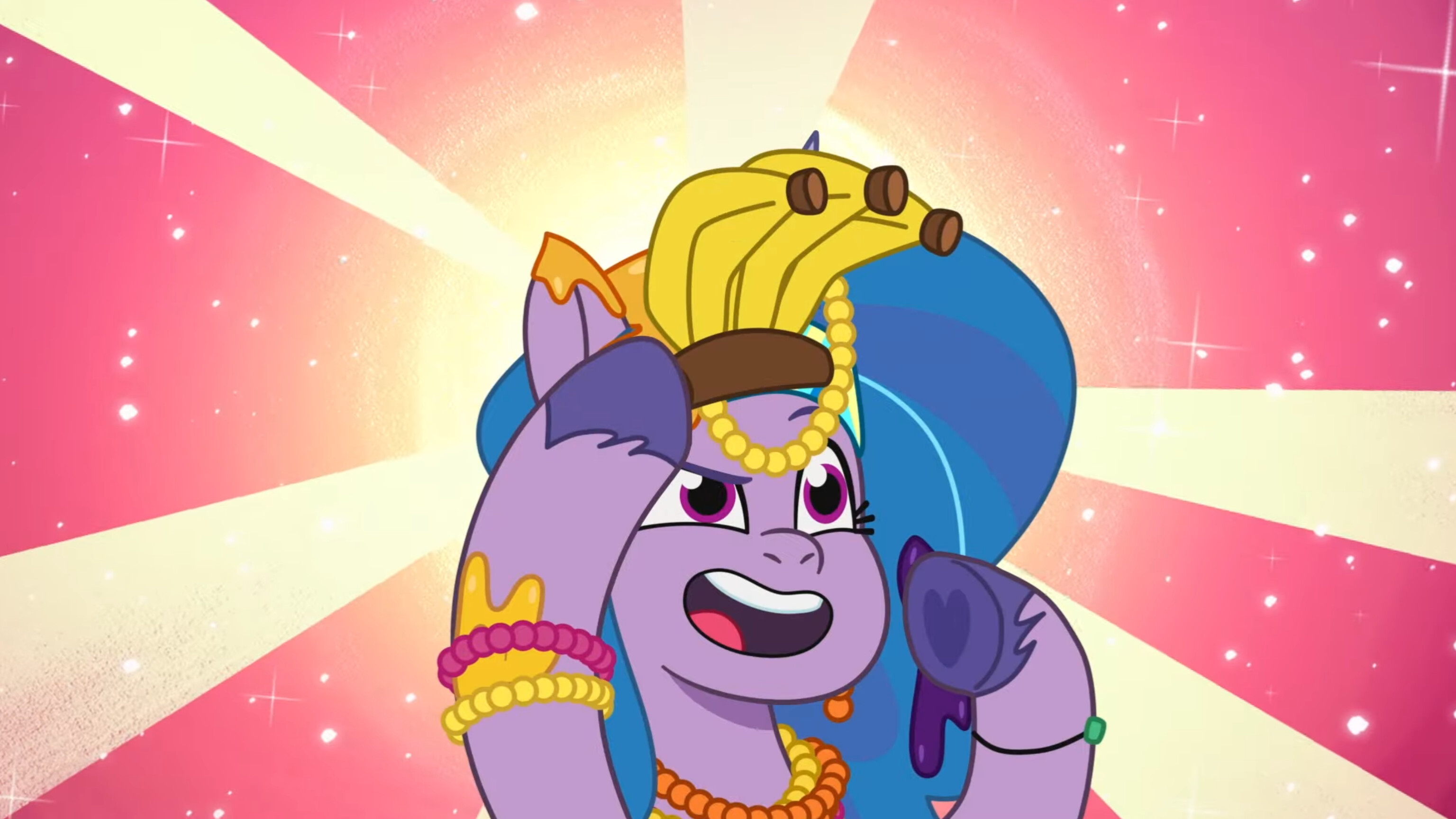 #3286407 - safe, screencap, izzy moonbow, pony, unicorn, g5, heavy is ...