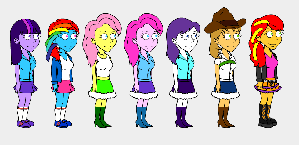 #3286698 - safe, applejack, fluttershy, pinkie pie, rainbow dash ...