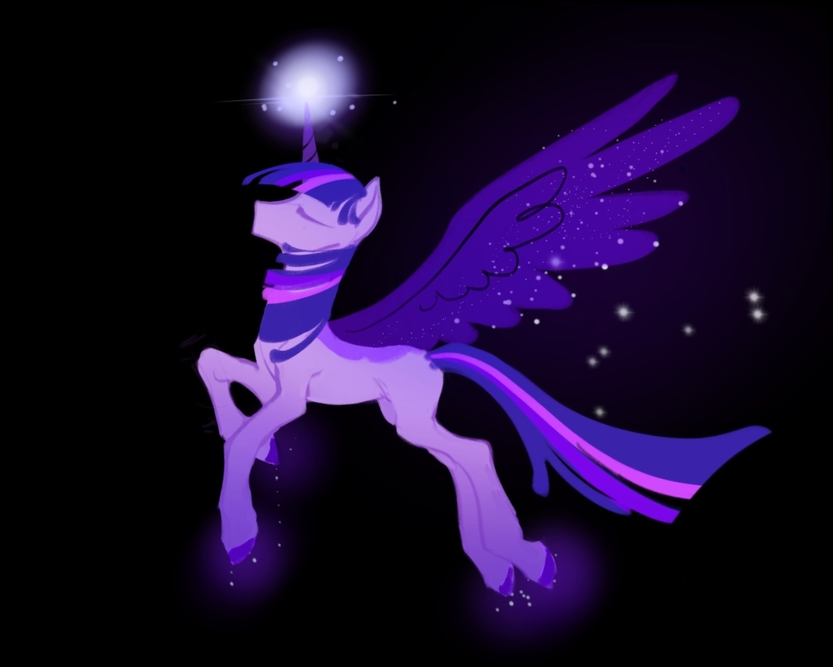 #3287407 - safe, artist:nightheart, twilight sparkle, alicorn, pony, g4 ...