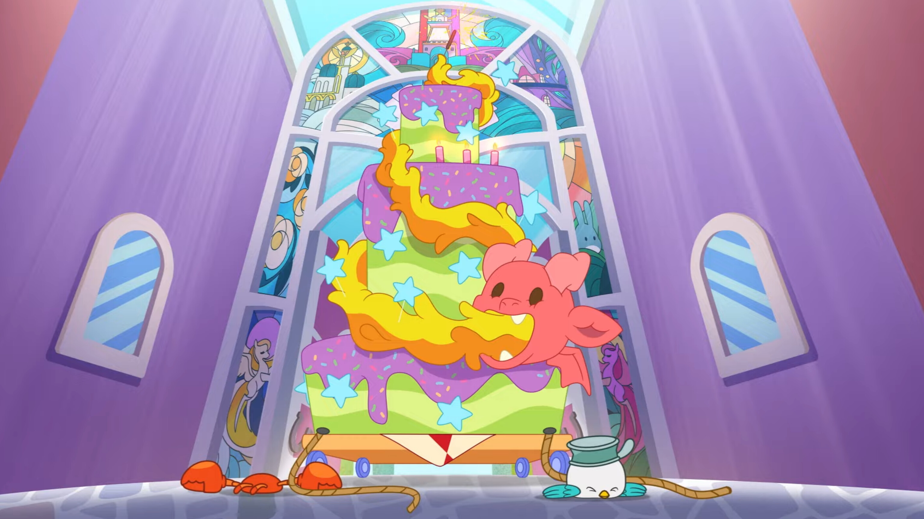 #3288113 - safe, screencap, kenneth, mcsnips-a-lot, bird, crab, seagull ...