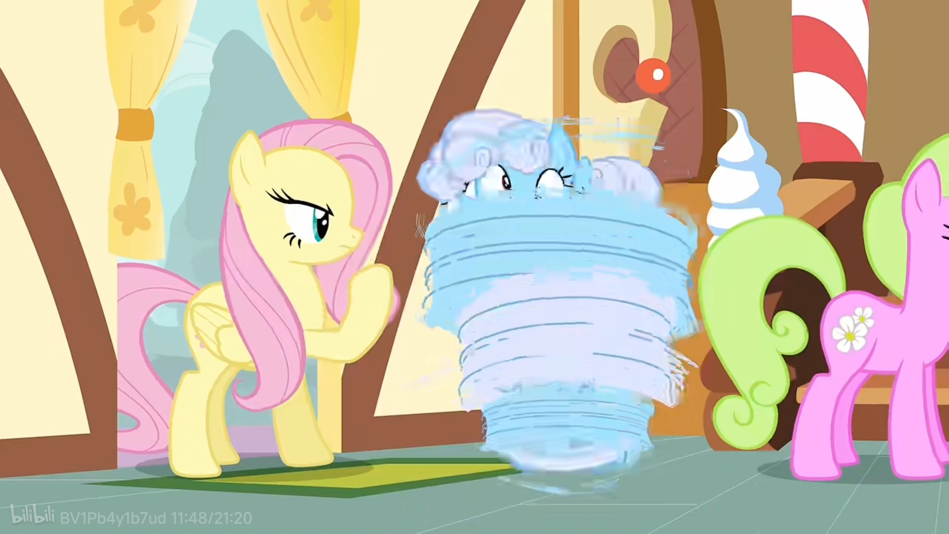 #3289551 - safe, screencap, daisy, flower wishes, fluttershy, linky ...