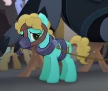 #3290443 - safe, screencap, iron dandy, earth pony, pony, g4, my little ...