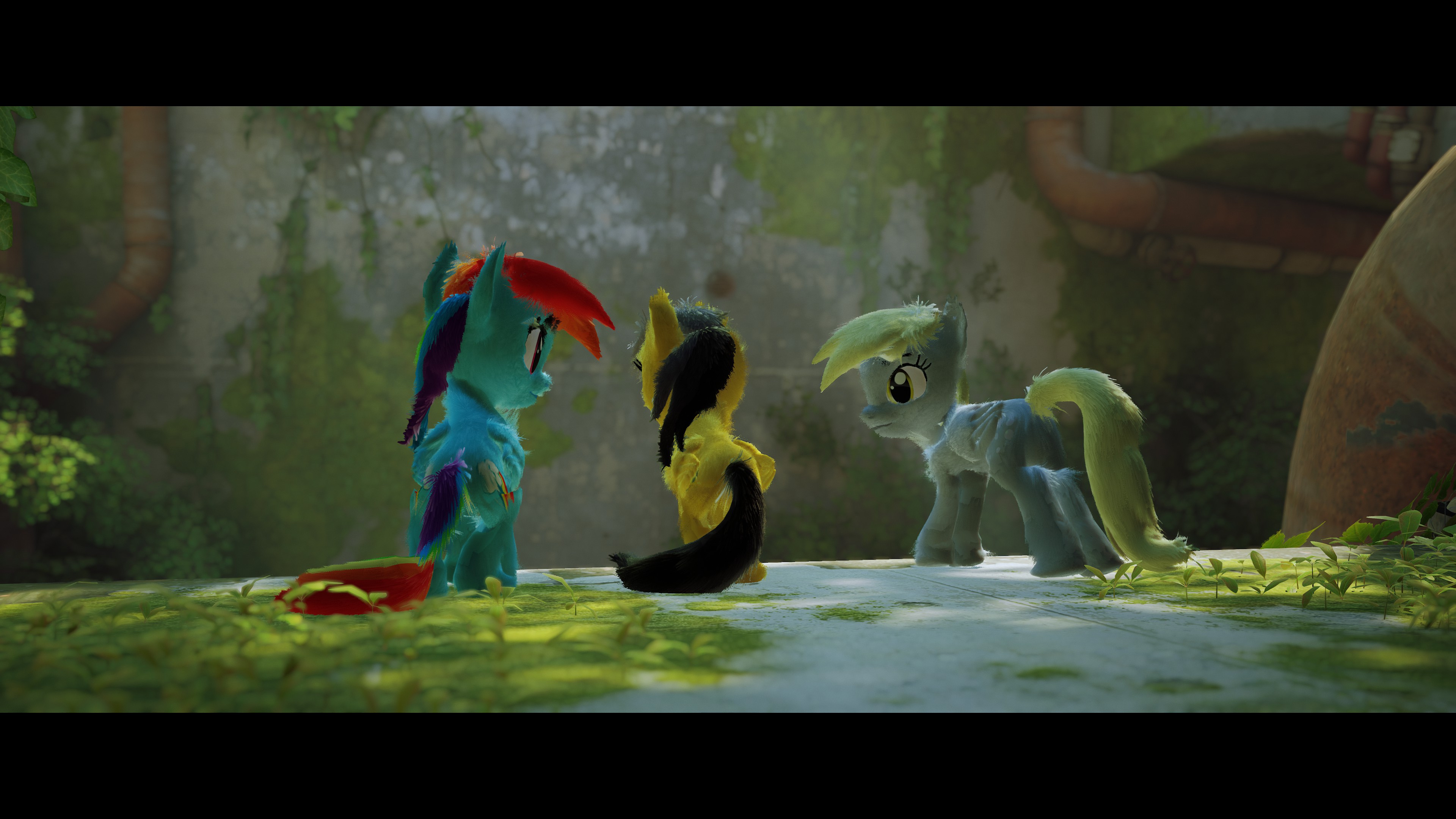 #3290569 - safe, daring do, derpy hooves, rainbow dash, pegasus, pony ...