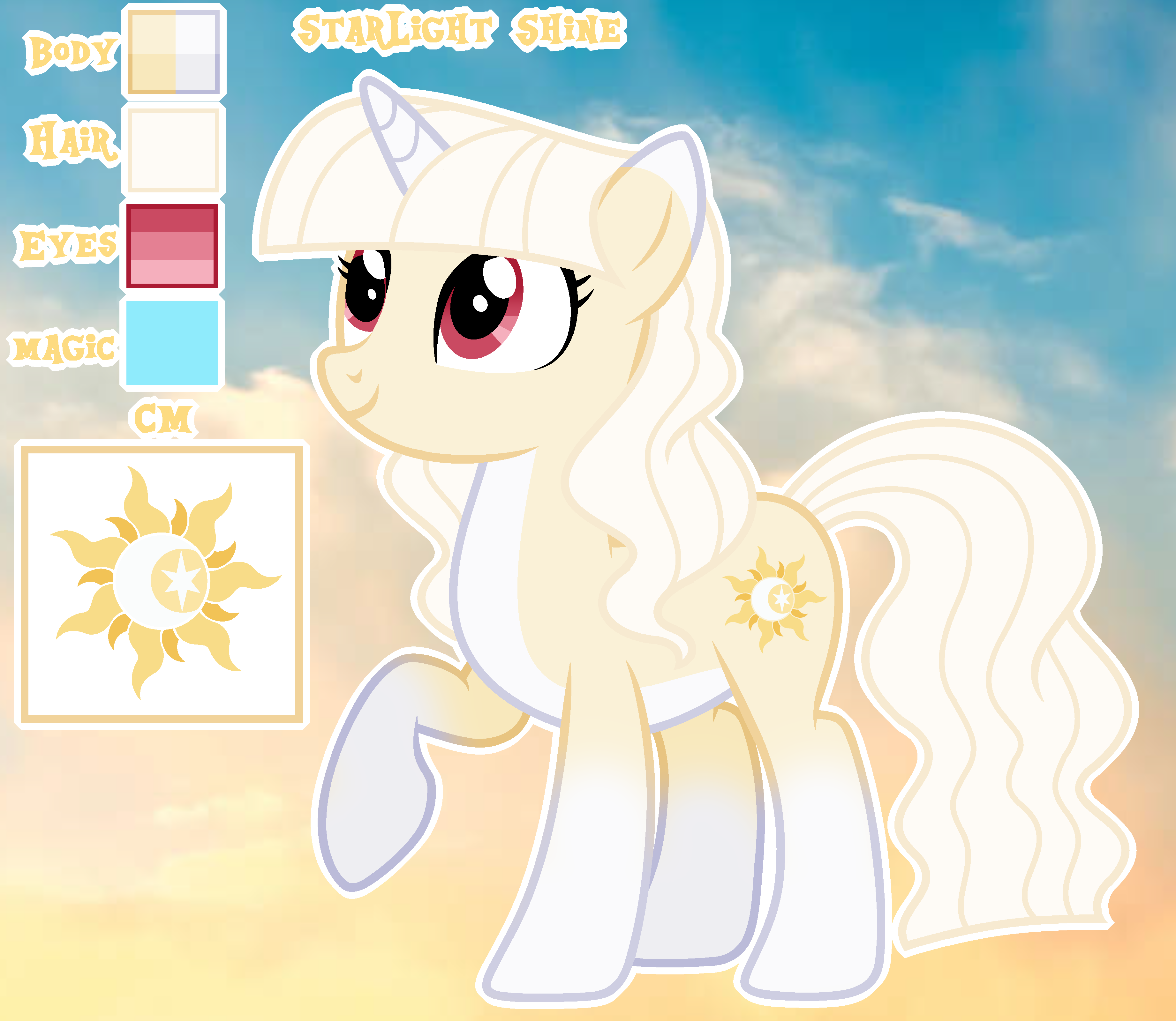 #3274624 - safe, artist:cindystarlight, oc, oc:starlight shine, pony ...