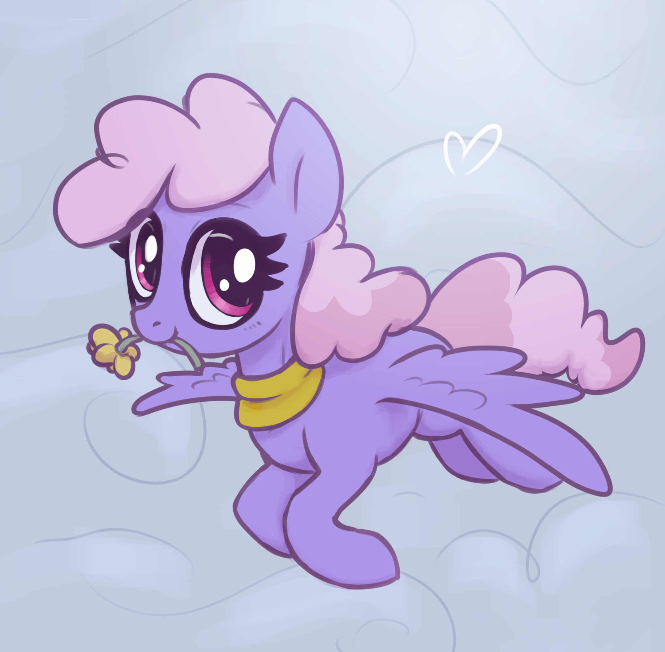 #3276767 - safe, artist:t72b, rainbowshine, pegasus, pony, g4, background pony, clothes, cloud ...