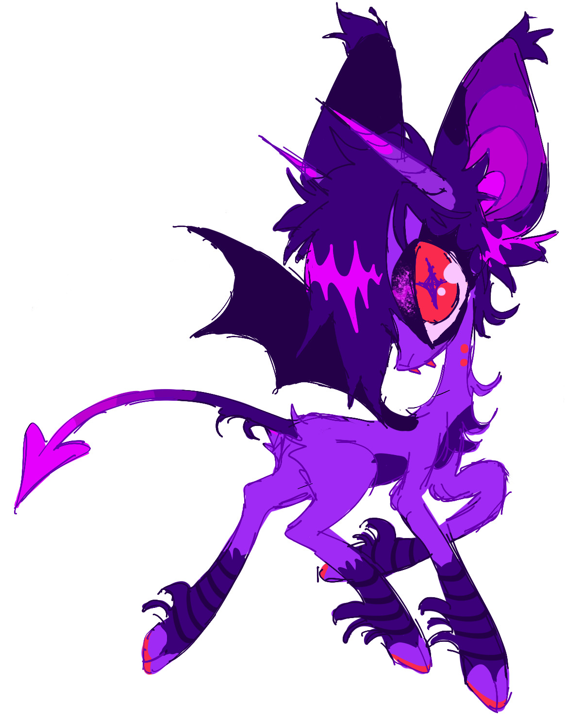 #3453977 - safe, artist:peaceandlove26, part of a set, oc, oc only, bat ...