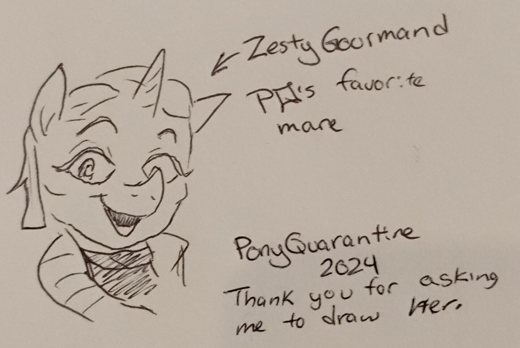 #3454094 - safe, artist:pony quarantine, zesty gourmand, pony, unicorn ...