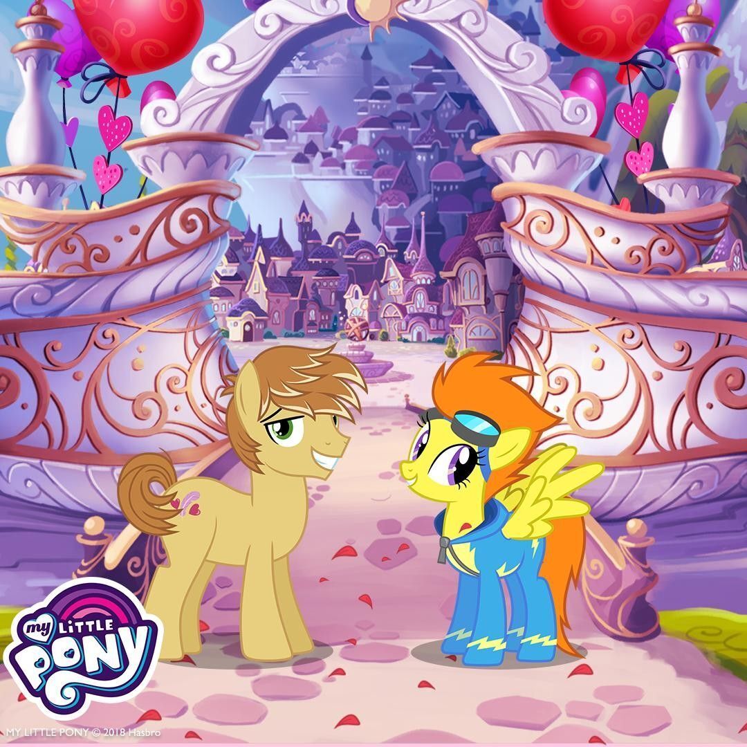 #3462006 - safe, gameloft, blaze, feather bangs, earth pony, pegasus ...