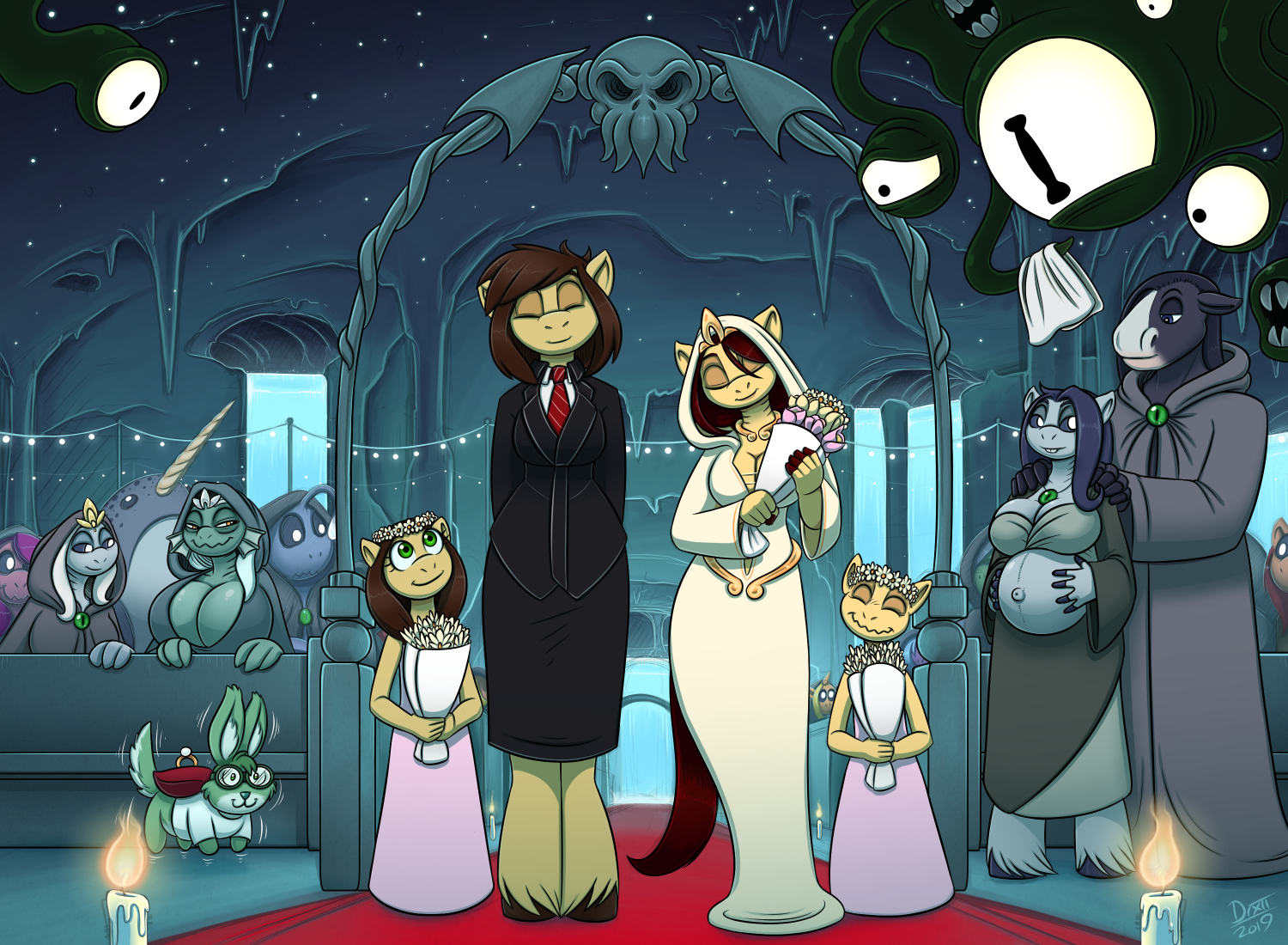 #3463523 - suggestive, artist:drxii, oc, oc only, oc:escher, oc ...