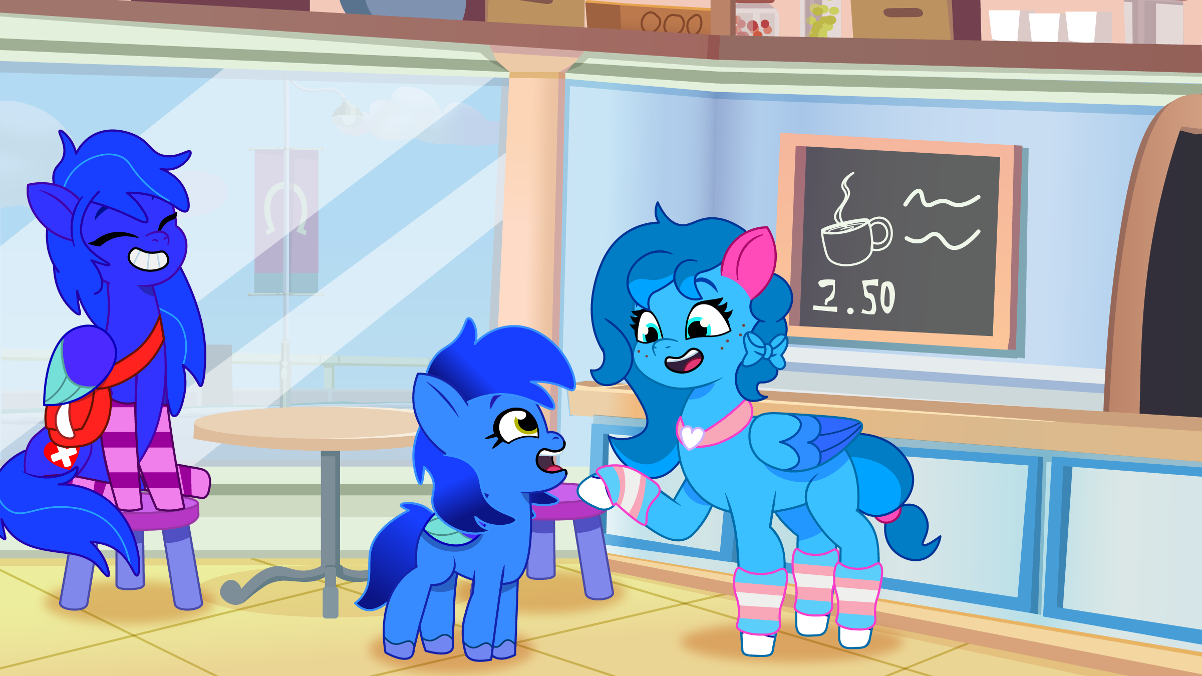 #3466779 - safe, artist:prixy05, oc, oc only, oc:blueberry tea, oc ...