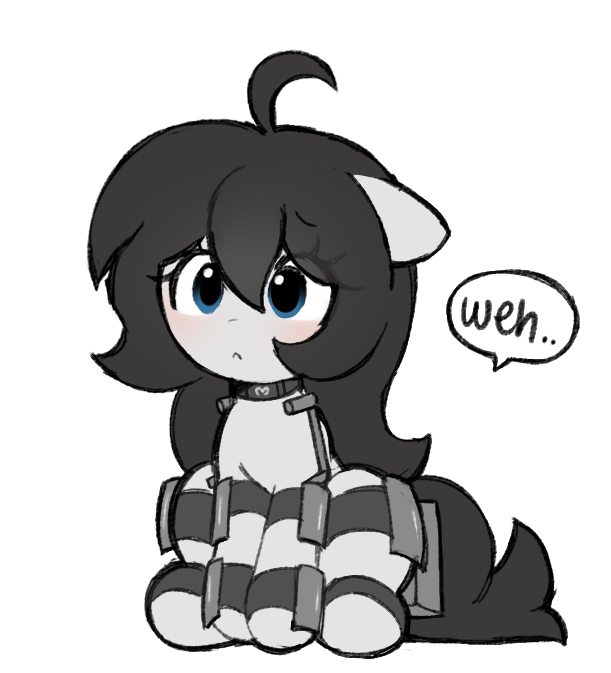 #3469700 - safe, artist:stablegrass, oc, oc only, oc:milly, earth pony, pony, choker, earth pony ...