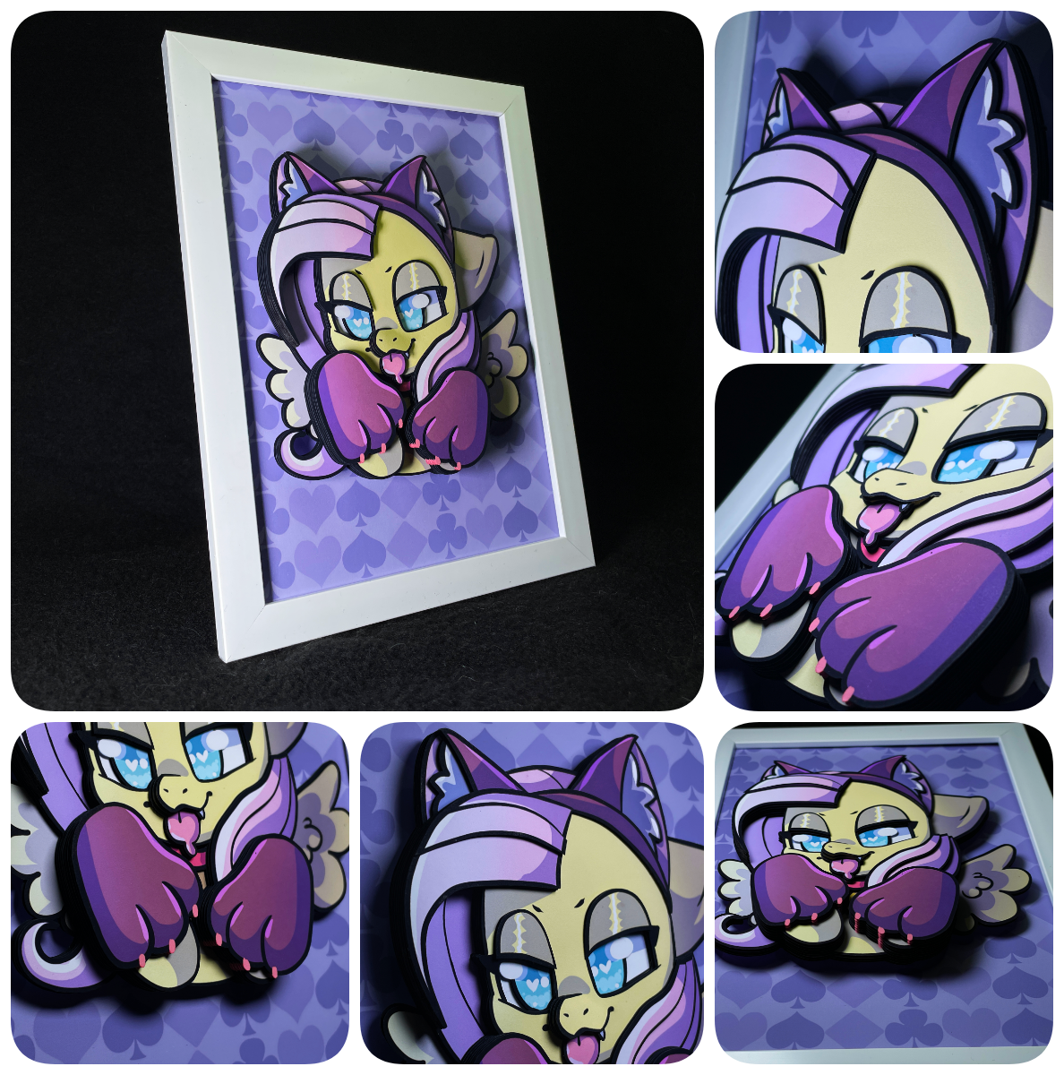 #3470365 - safe, artist:made_by_franch, fluttershy, pegasus, pony, g4 ...