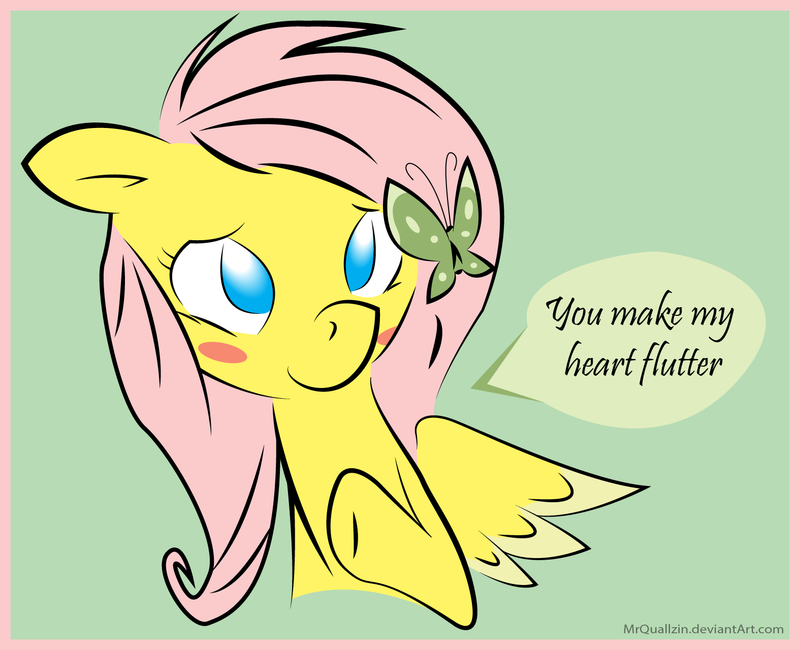 #3470988 - safe, artist:mrquallzin, artist:swiftcutter, fluttershy ...