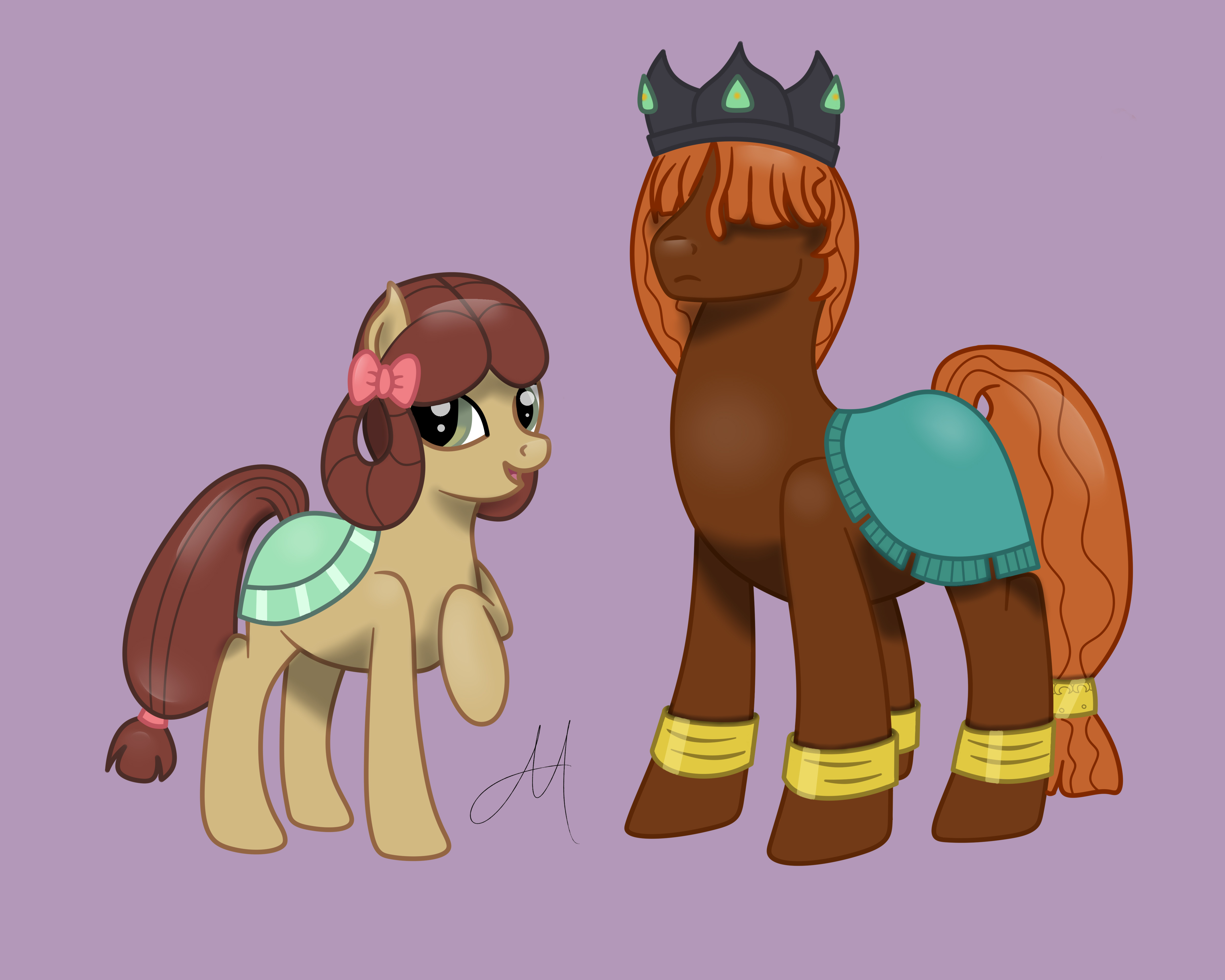 #3471440 - safe, artist:yinmai, prince rutherford, yona, earth pony ...