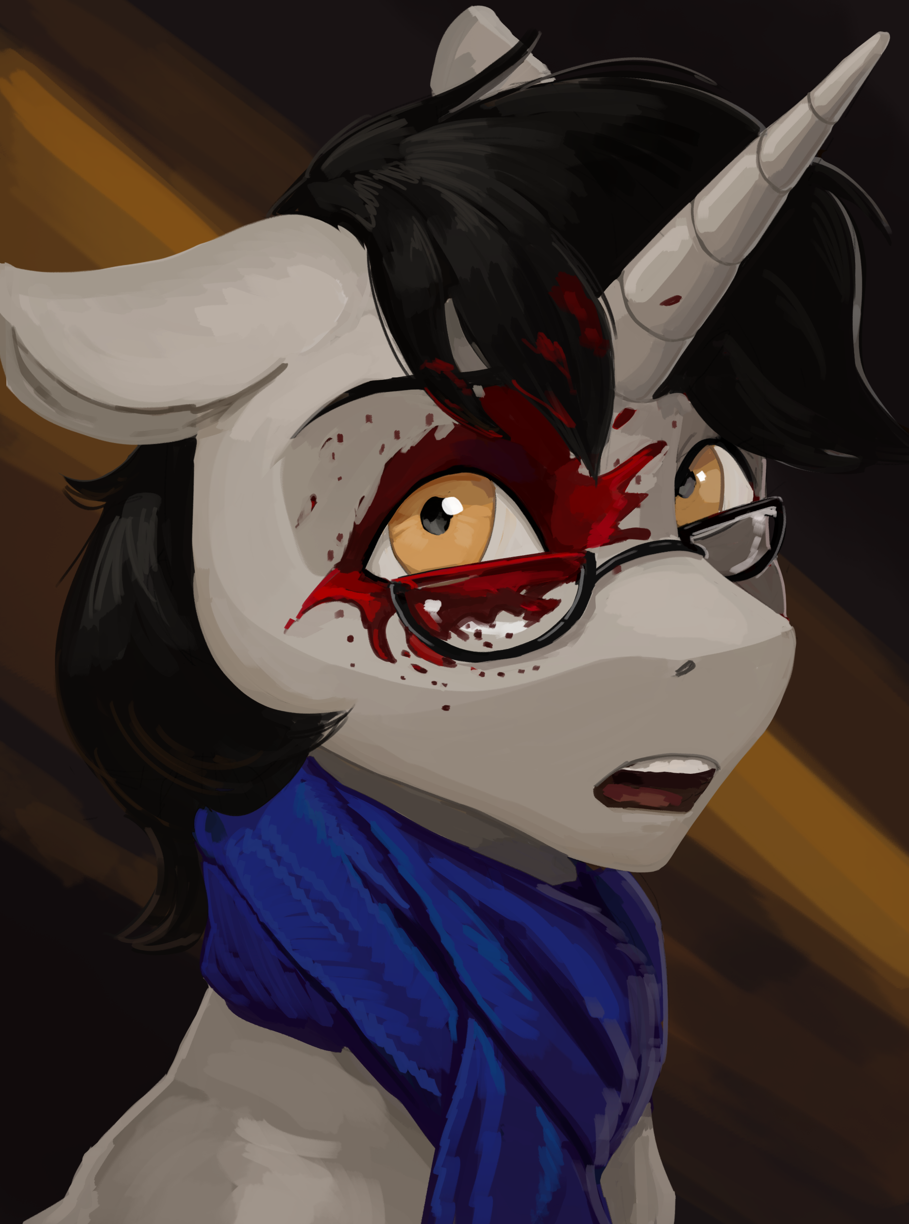 #3472005 - semi-grimdark, artist:kelkessel, oc, oc only, oc:page turner ...