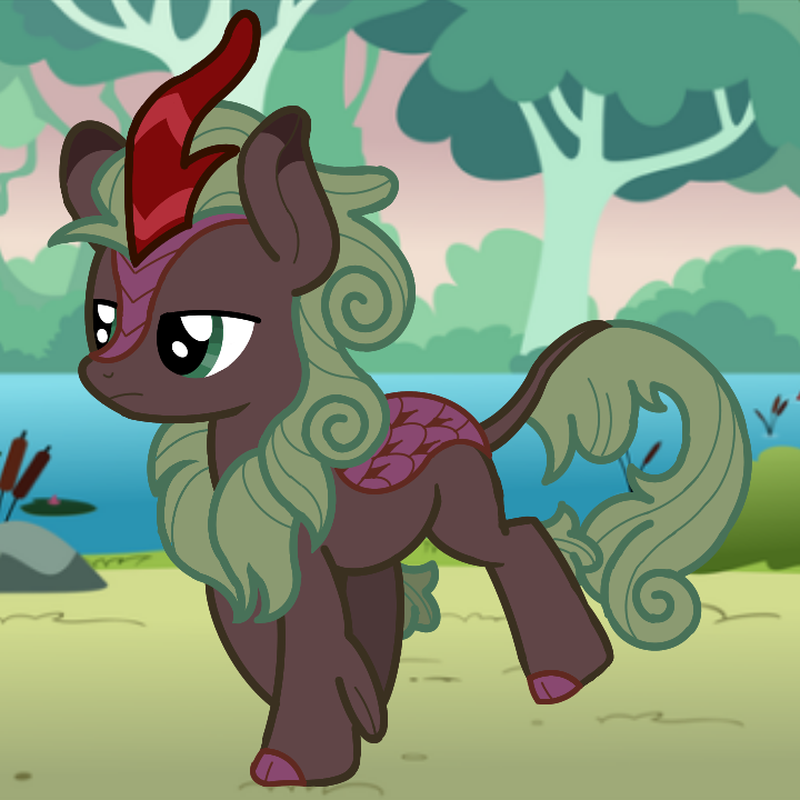 #3472448 - safe, artist:3173_delta, oc, oc only, oc:river embers, kirin ...