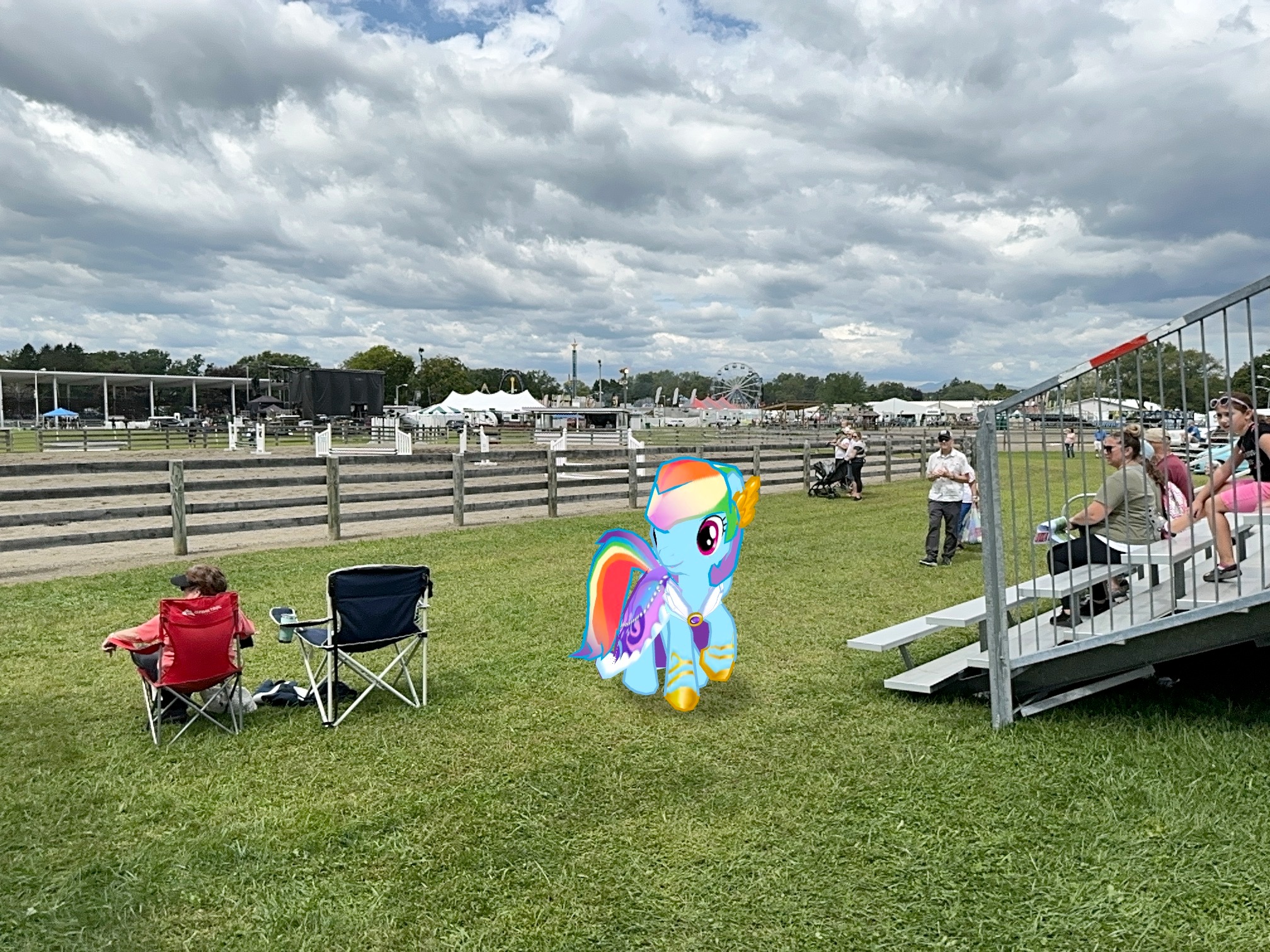 #3472703 - safe, rainbow dash, pony, g4, dutchess county fair, irl, new ...