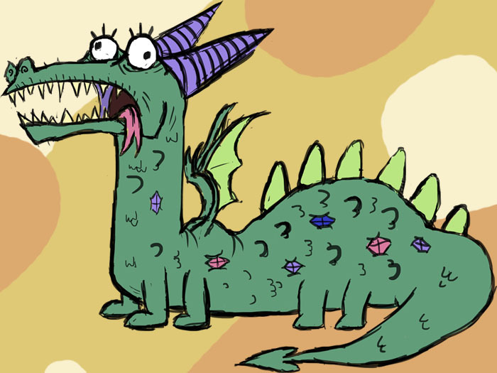 #3473268 - safe, artist:jberg18, crackle, dragon, g4, solo - Derpibooru