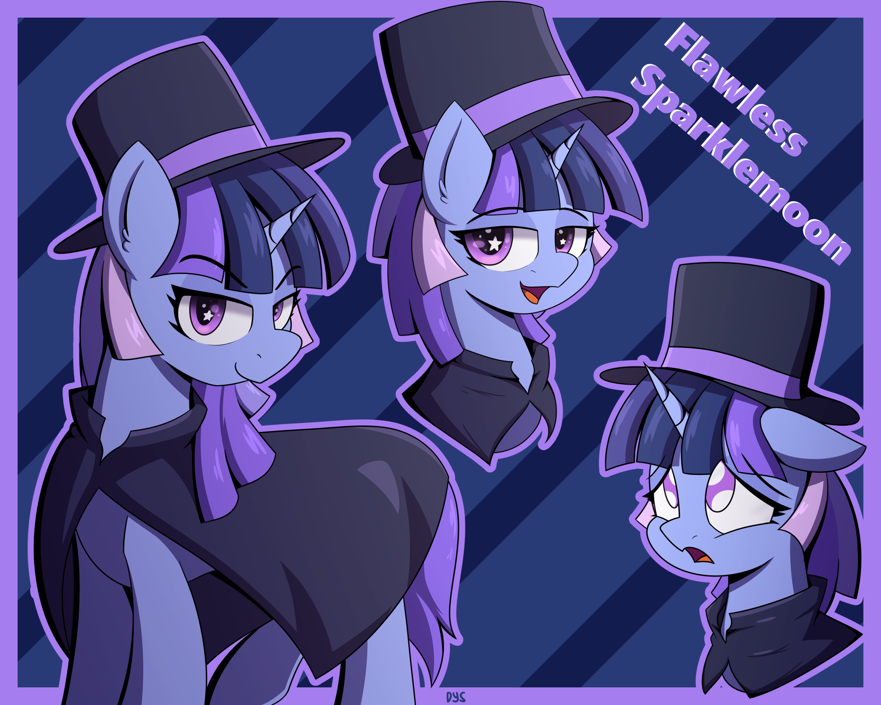 #3476291 - safe, artist:realdysmal, oc, oc only, oc:flawless sparklemoon, pony, unicorn, my ...