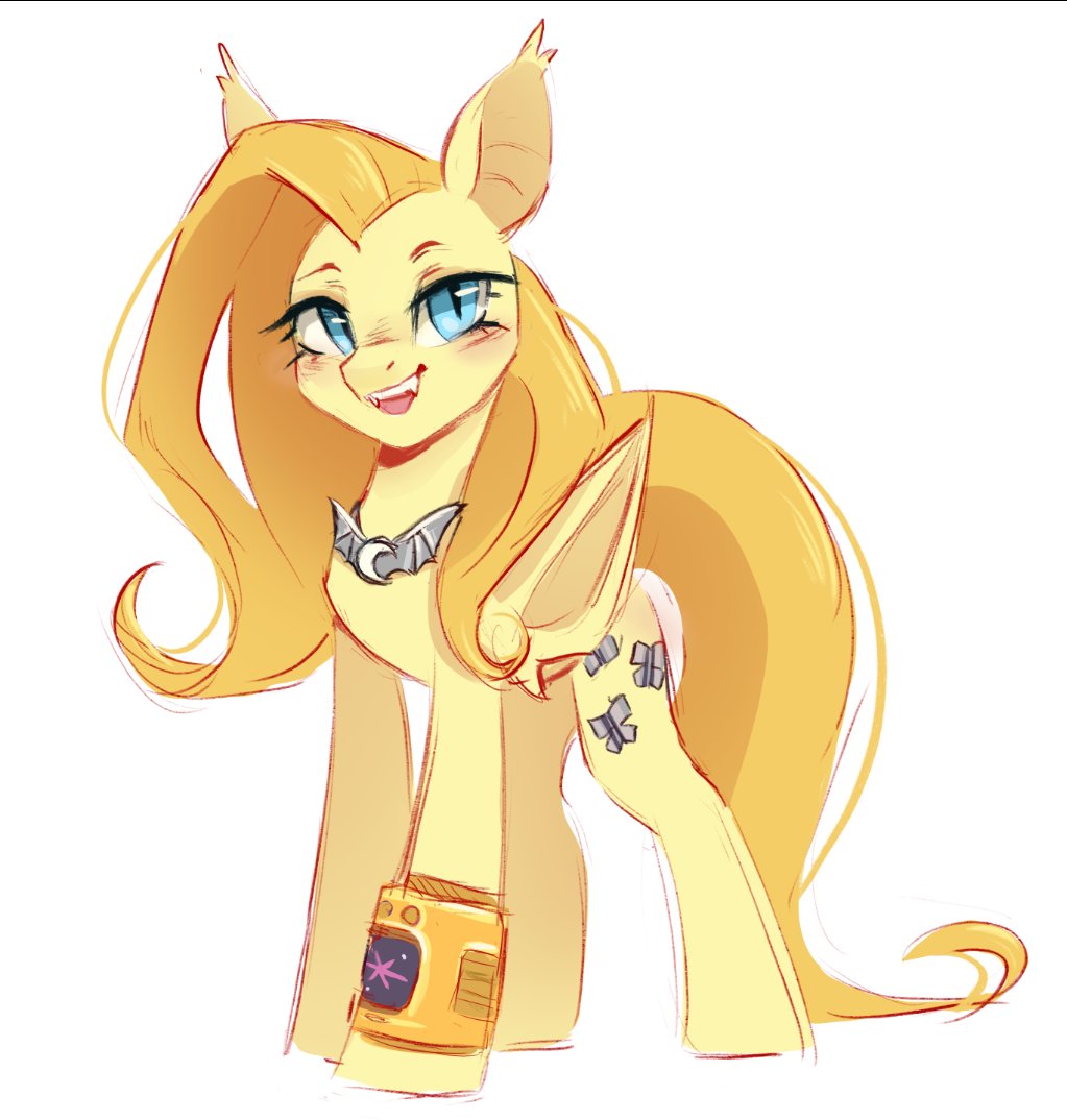 #3457374 - safe, artist:melodylibris, oc, oc only, oc:psychoshy, bat ...