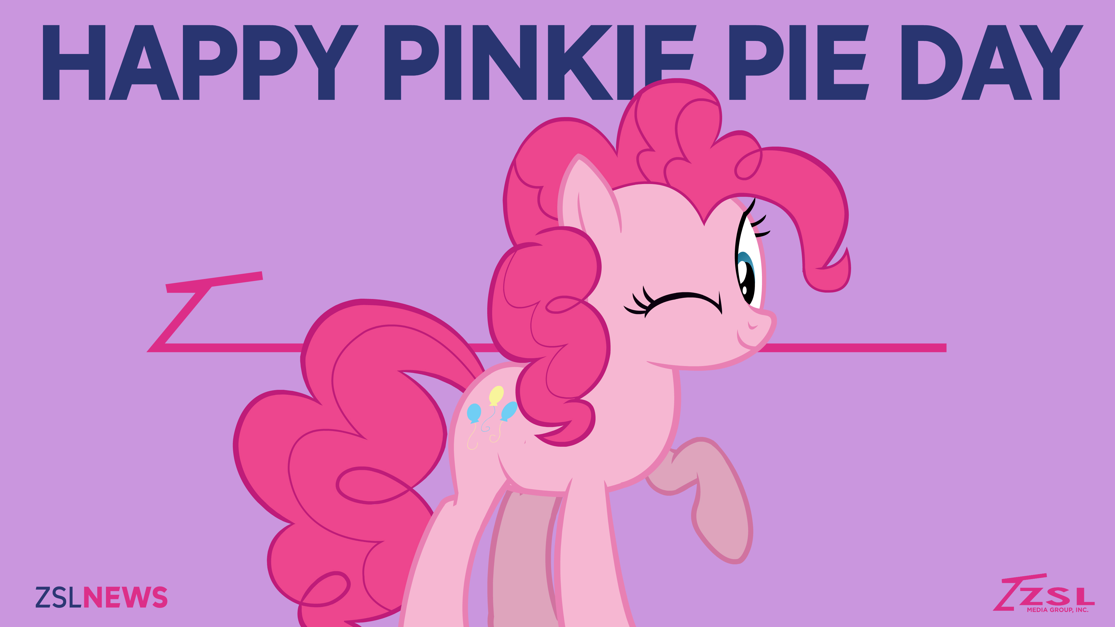 #3458201 - safe, artist:zslnews, pinkie pie, earth pony, g4, female ...