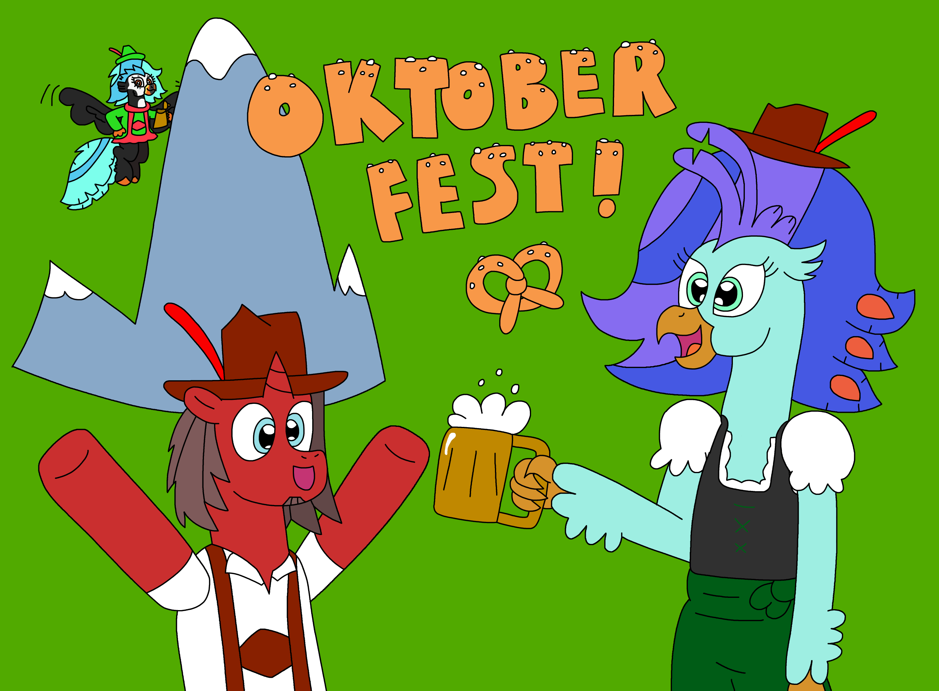 #3459333 - safe, artist:supahdonarudo, oc, oc only, oc:icebeak, oc ...