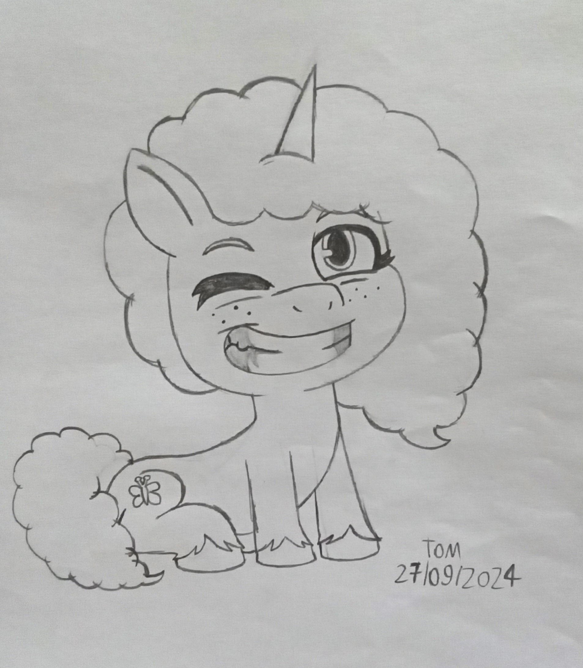 #3460279 - safe, artist:tom artista, misty brightdawn, unicorn, g5 ...