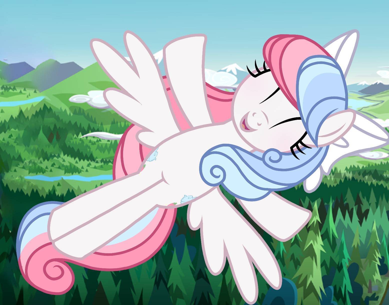 #3477972 - safe, artist:cstrawberrymilk, oc, oc only, oc:strawberry dream, pegasus, pony, g4 ...