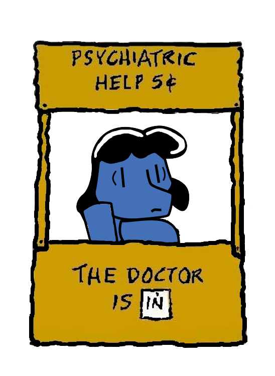 #3486494 - safe, artist:potatoes, lucy van pelt, lucy's advice booth ...