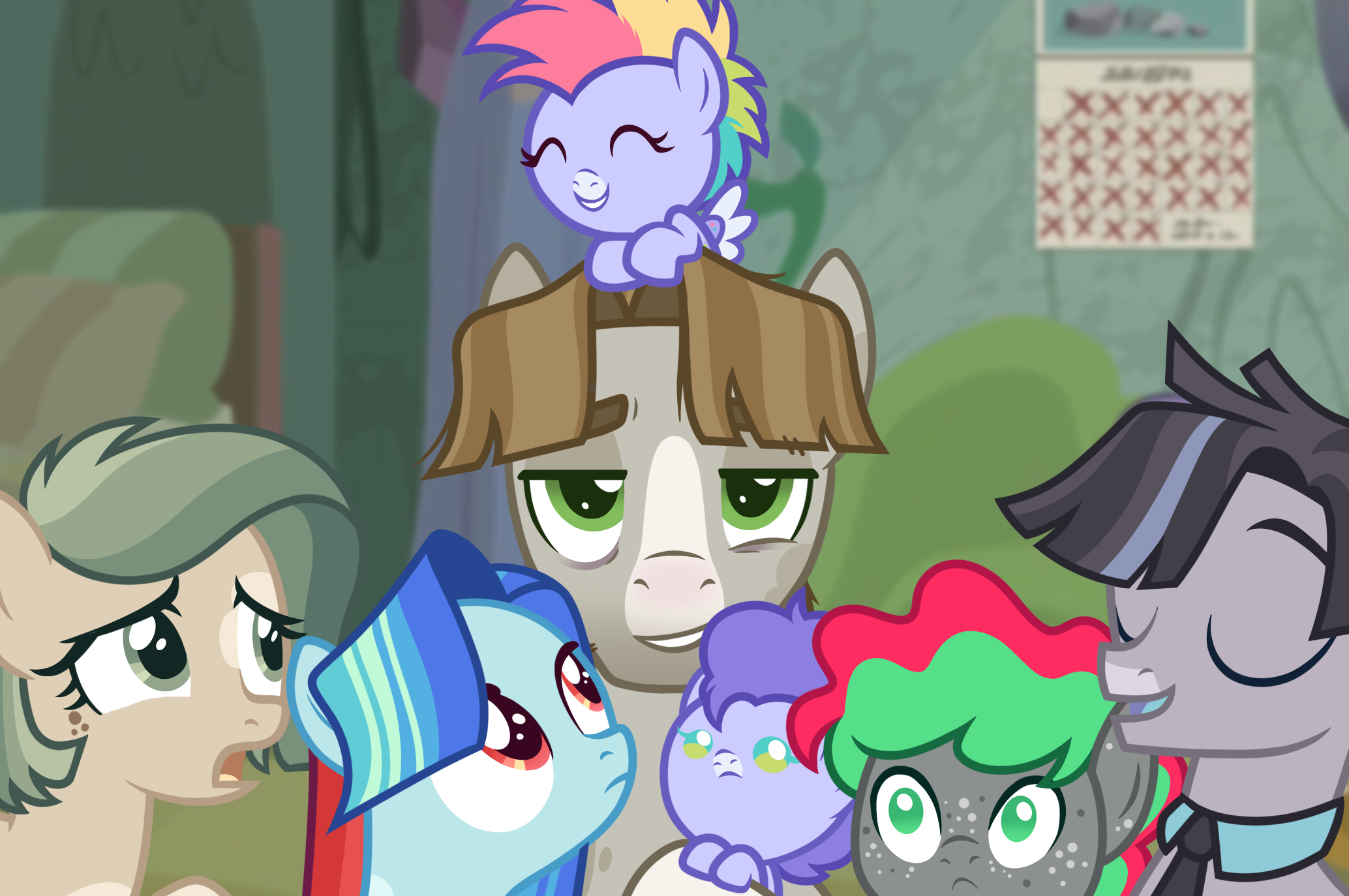 #3488413 - safe, artist:pickledjarr, mudbriar, rainbow dash, oc, oc ...