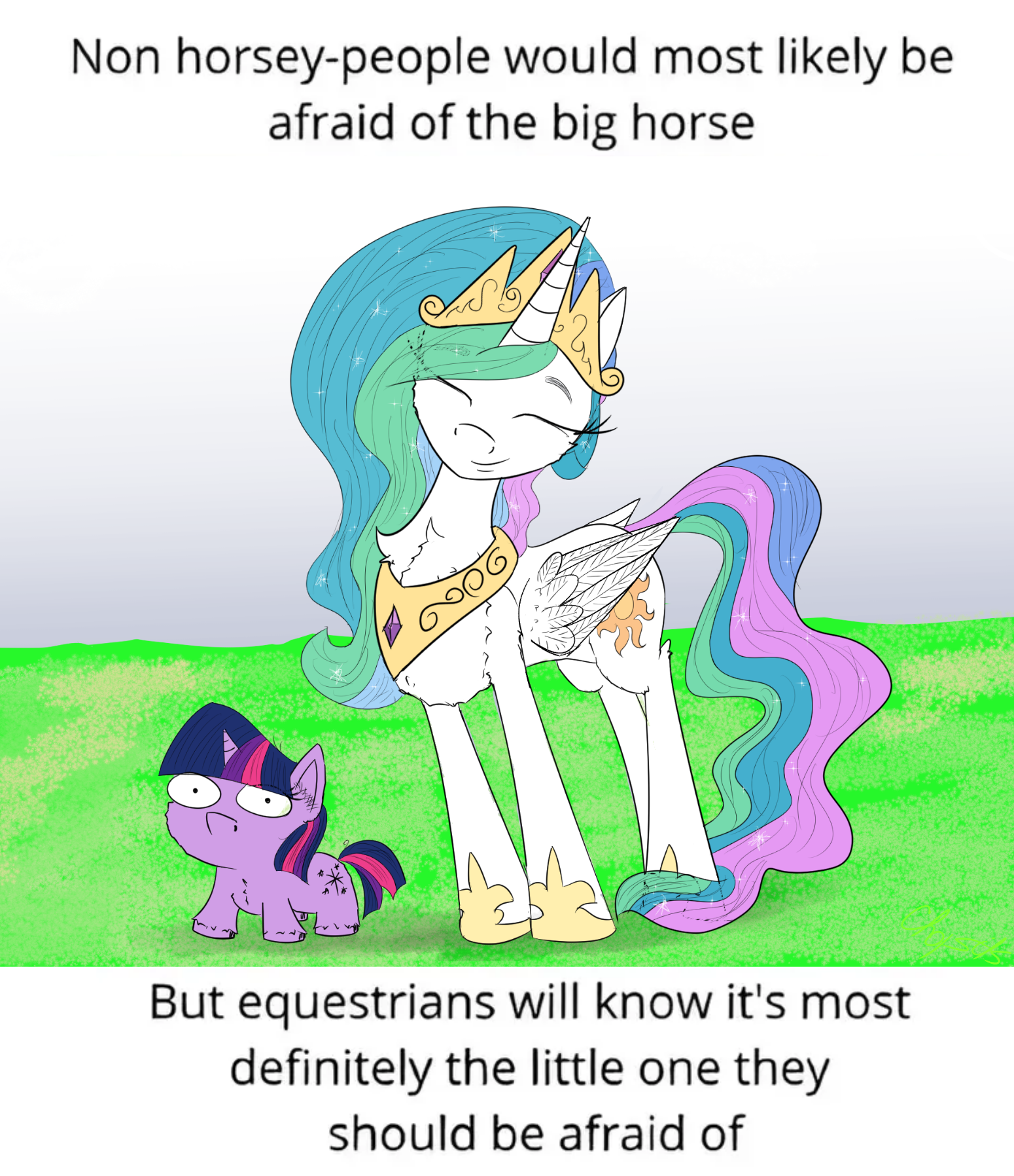 #3488721 - safe, artist:chopsticks, princess celestia, twilight sparkle ...