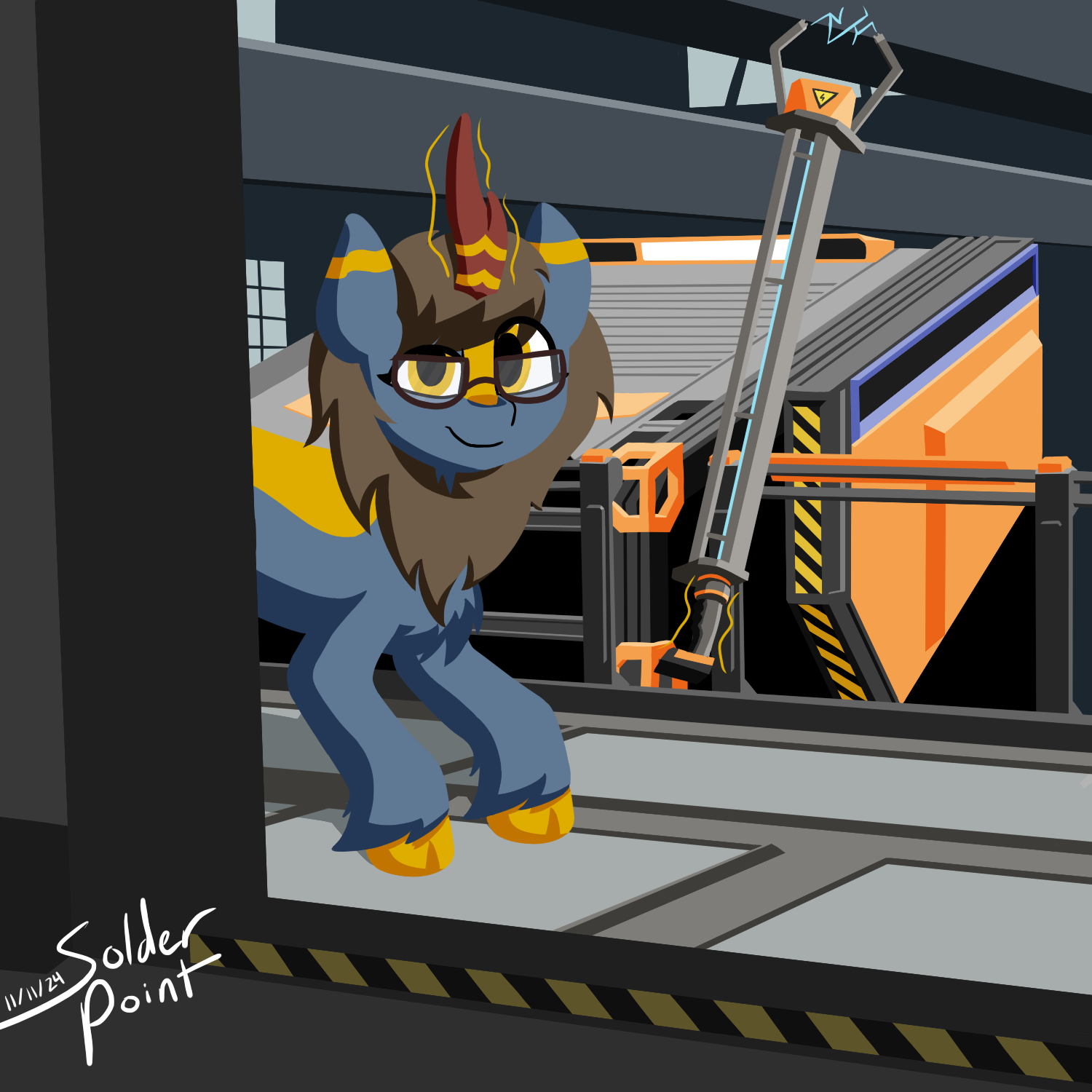 #3488949 - safe, artist:solder point, oc, oc only, oc:sarsaparilla ...