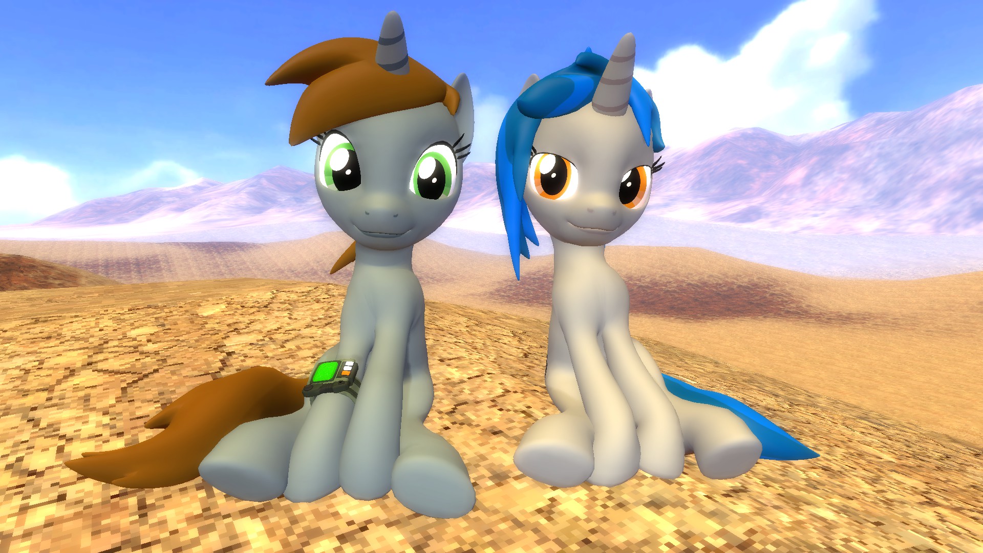 #3489558 - safe, artist:ports2005, oc, oc only, oc:homage, oc:littlepip, pony, unicorn, fallout ...