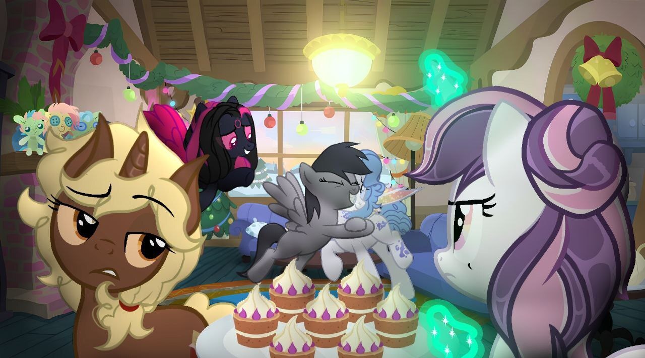 #3489680 - safe, artist:sultan, oc, oc only, oc:blackcherry, oc:danzei ...